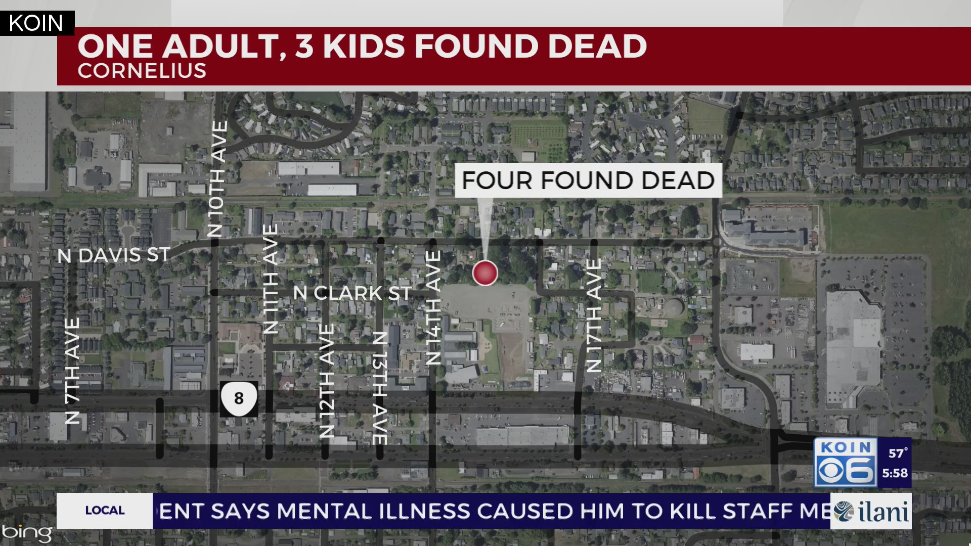 3 kids, 1 adult found dead in Cornelius – KOIN.com