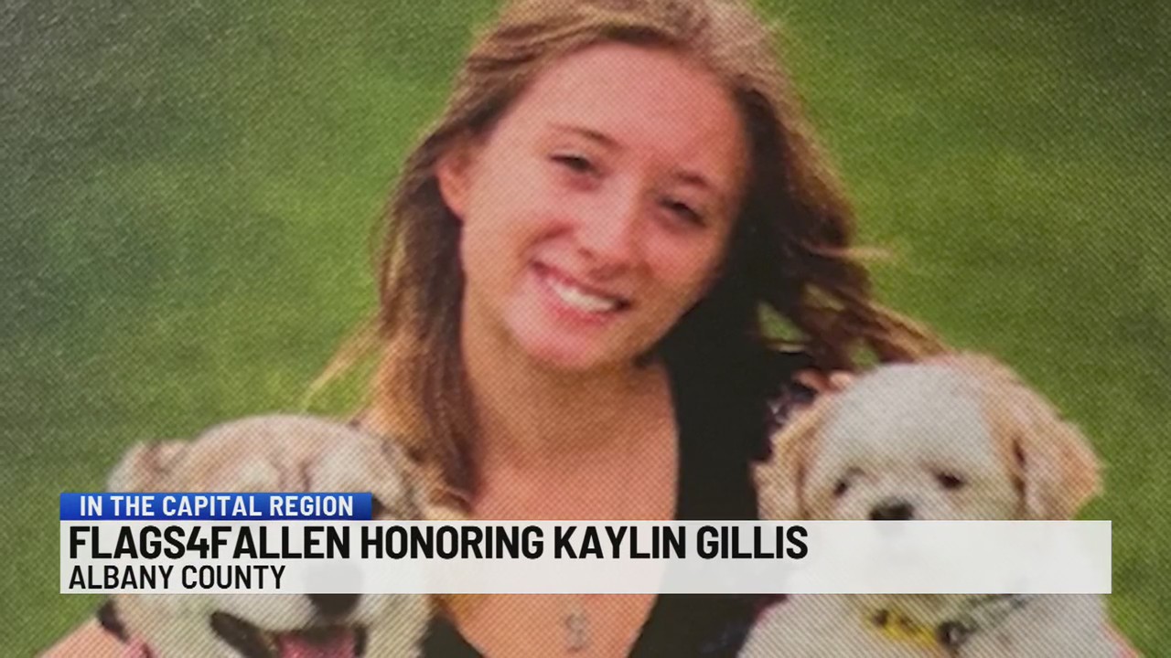 Flags4Fallen honoring Kaylin Gillis – NEWS10 ABC