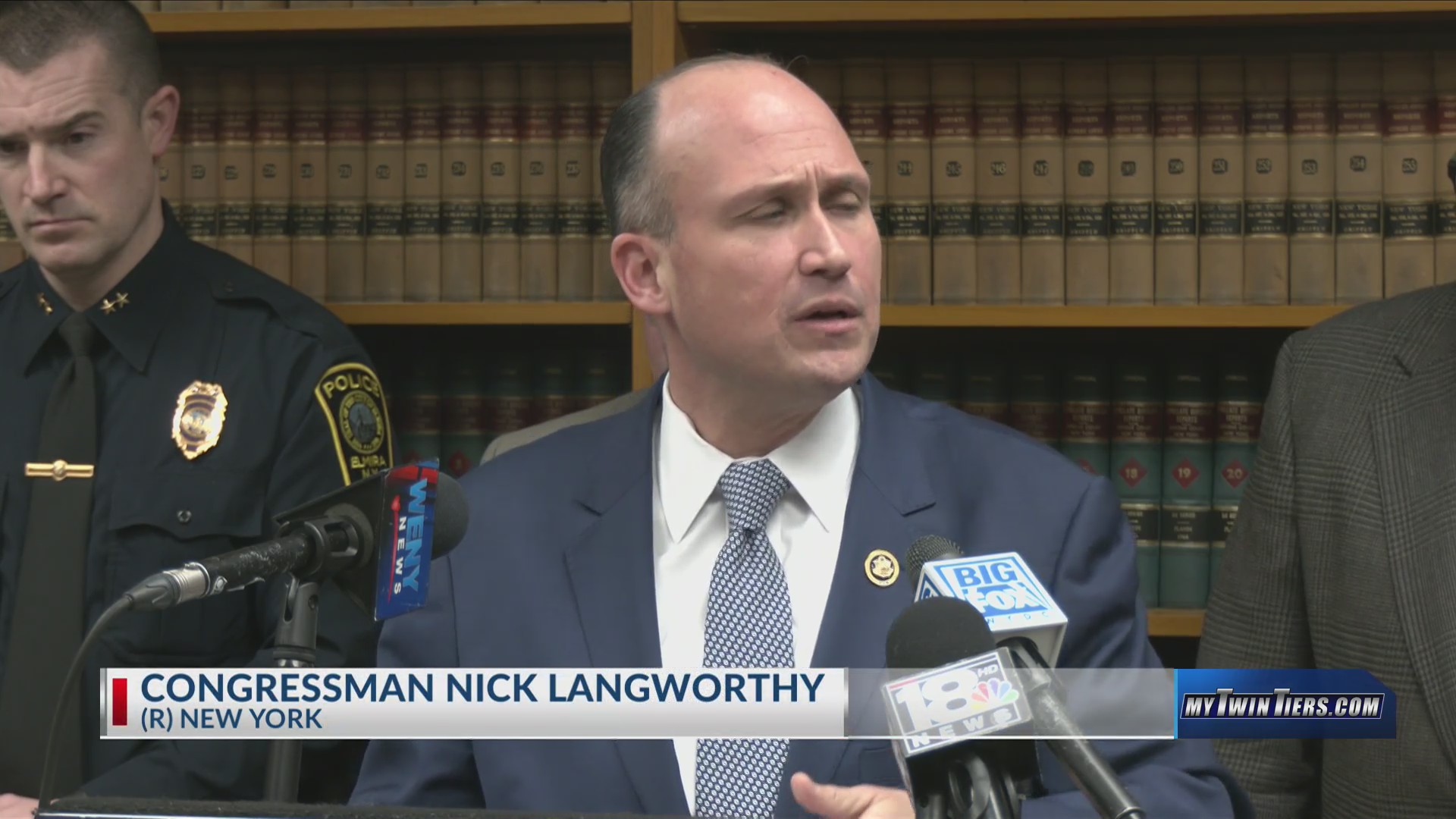 Rep. Nick Langworthy discusses immigration enforcement in Elmira – WETM ...