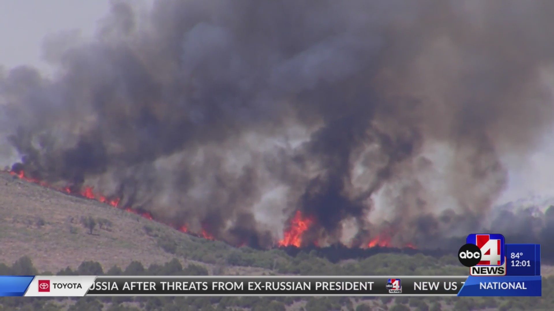 Gov. Cox visits crews fighting Monroe Canyon Fire – ABC4 Utah