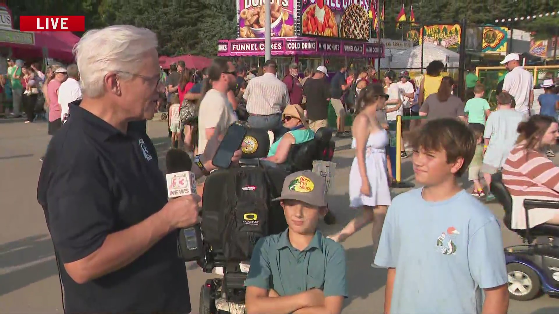 Live weather with Ed Wilson at the Iowa State Fair – who13.com