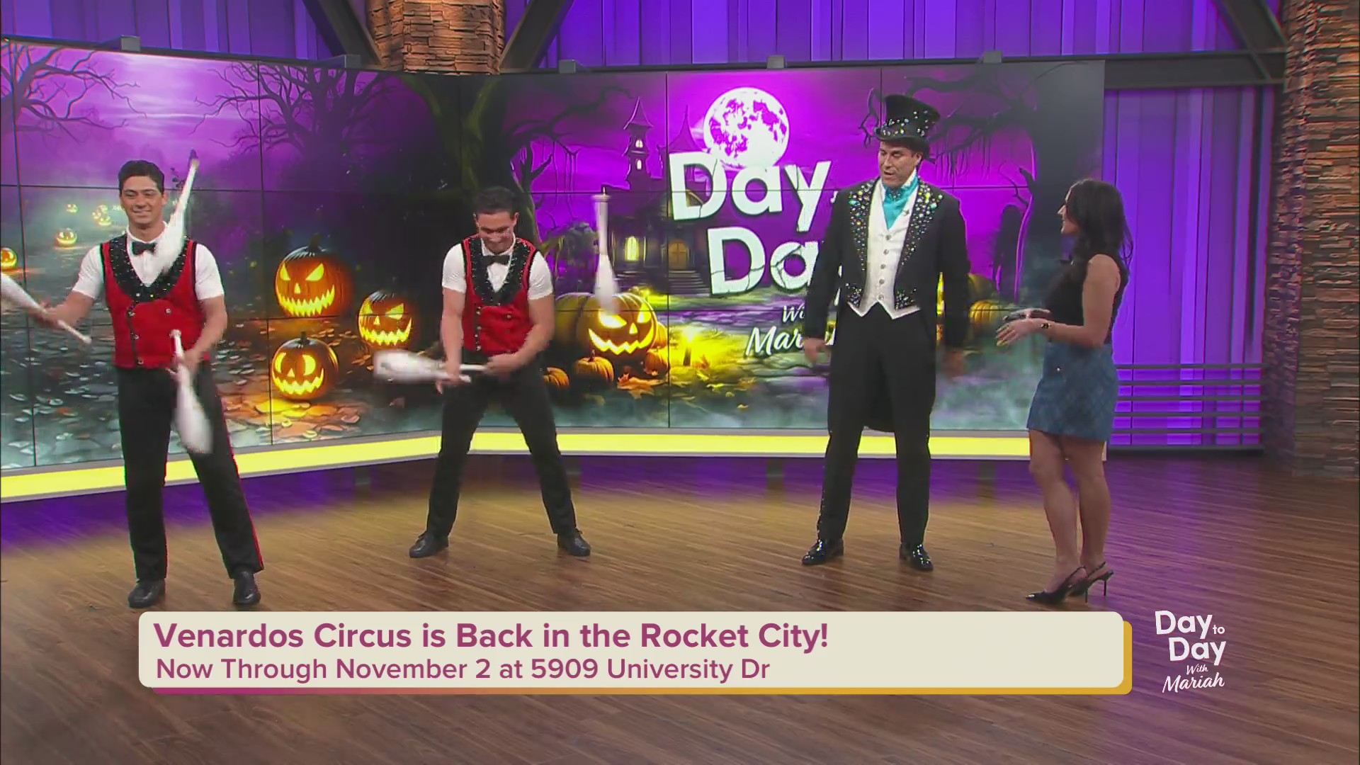 Venardos Circus is Back in the Rocket City! | October 24, 2025 | Day to ...