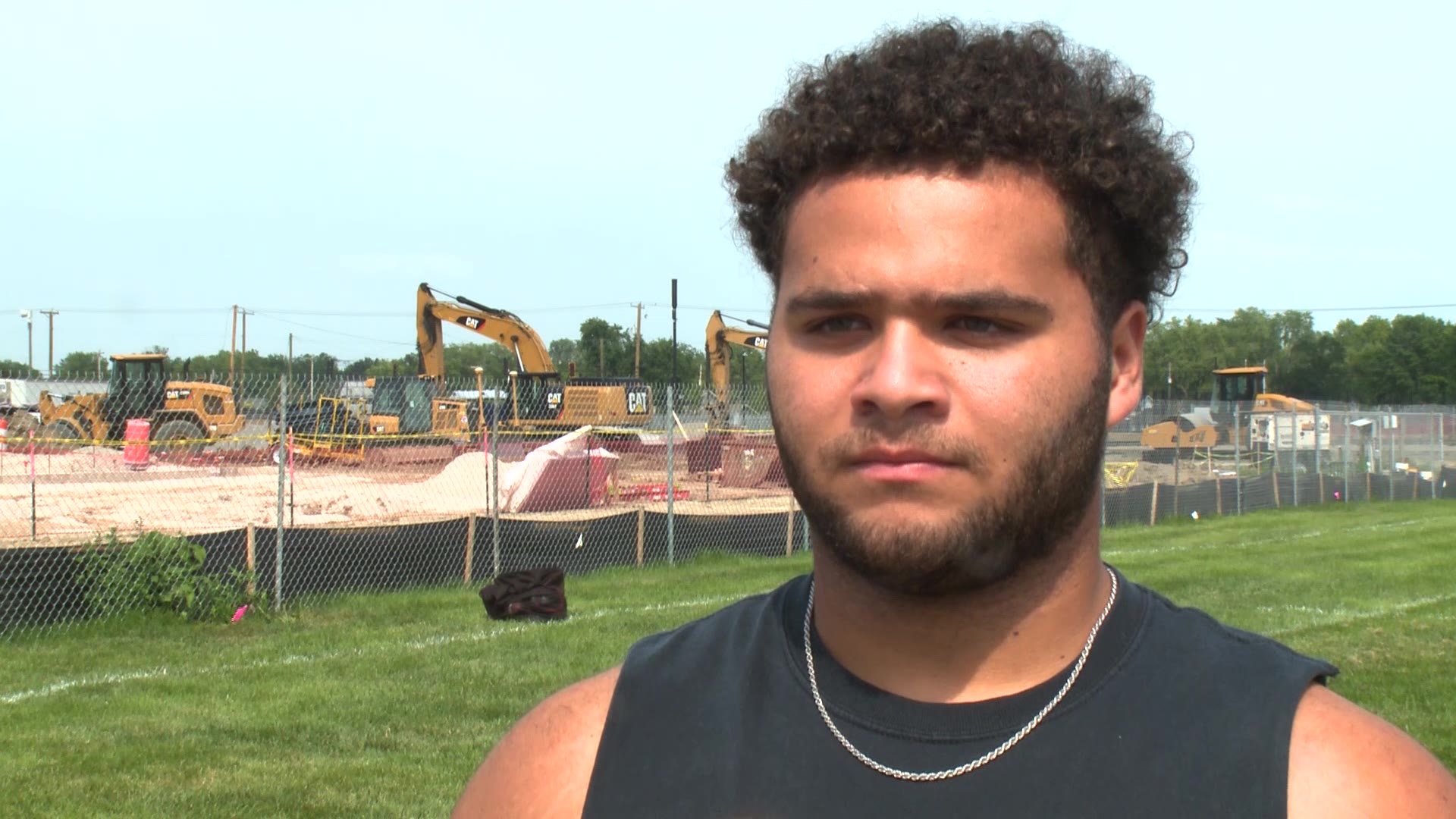 Kenyon Conklin full interview at Snider football practice on 8/4/25 ...