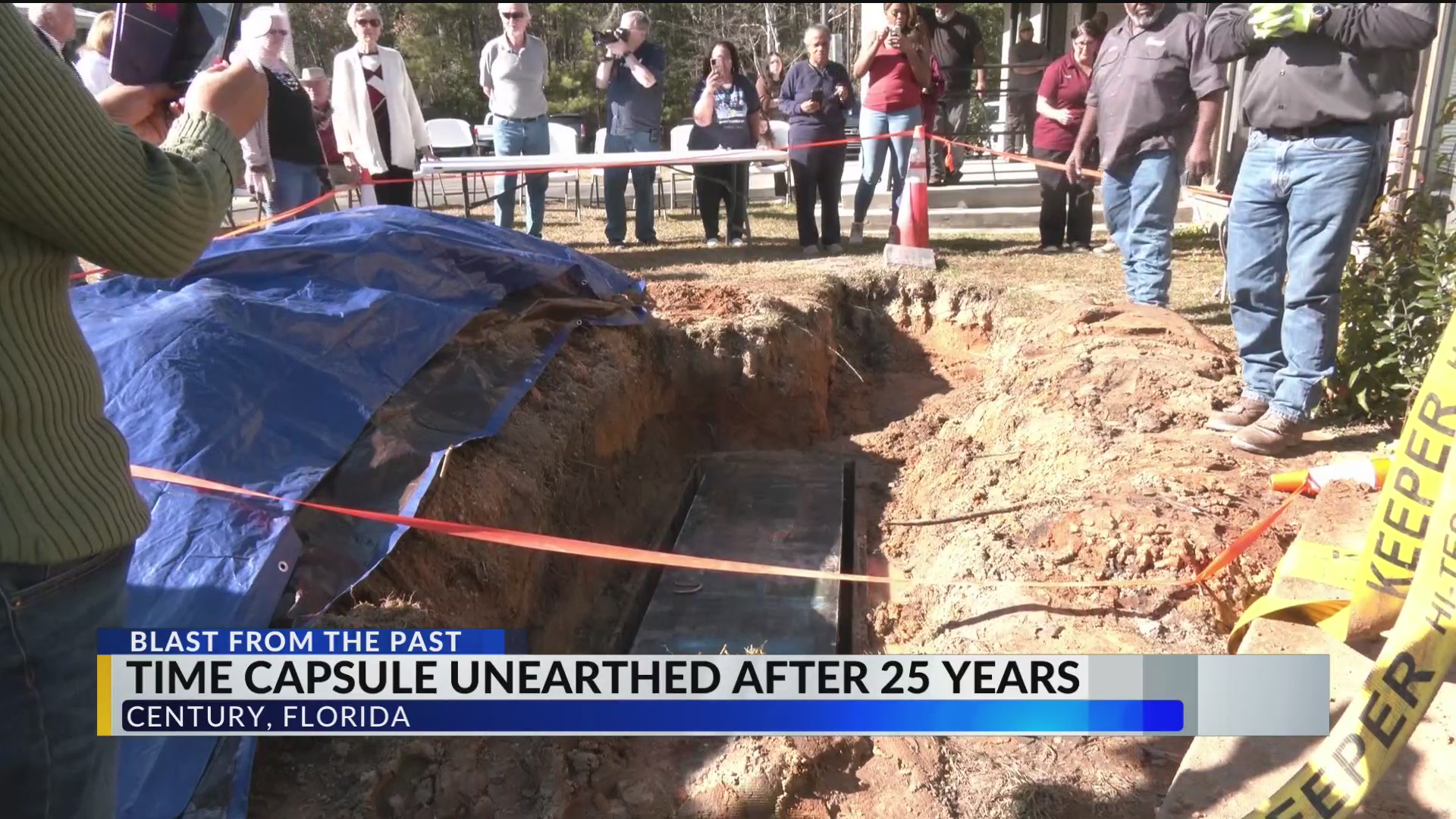 Century opens 25-year-old time capsule — here’s what was inside – WKRG ...