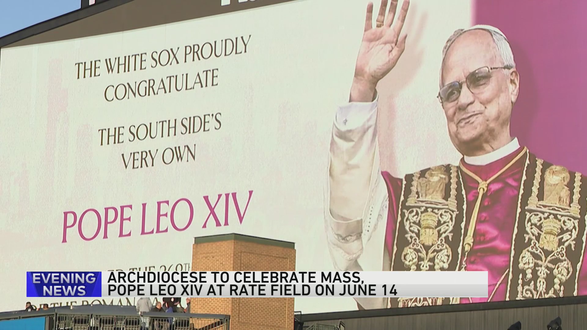 Archdiocese of Chicago to host Celebration Mass at Rate Field for Pope ...