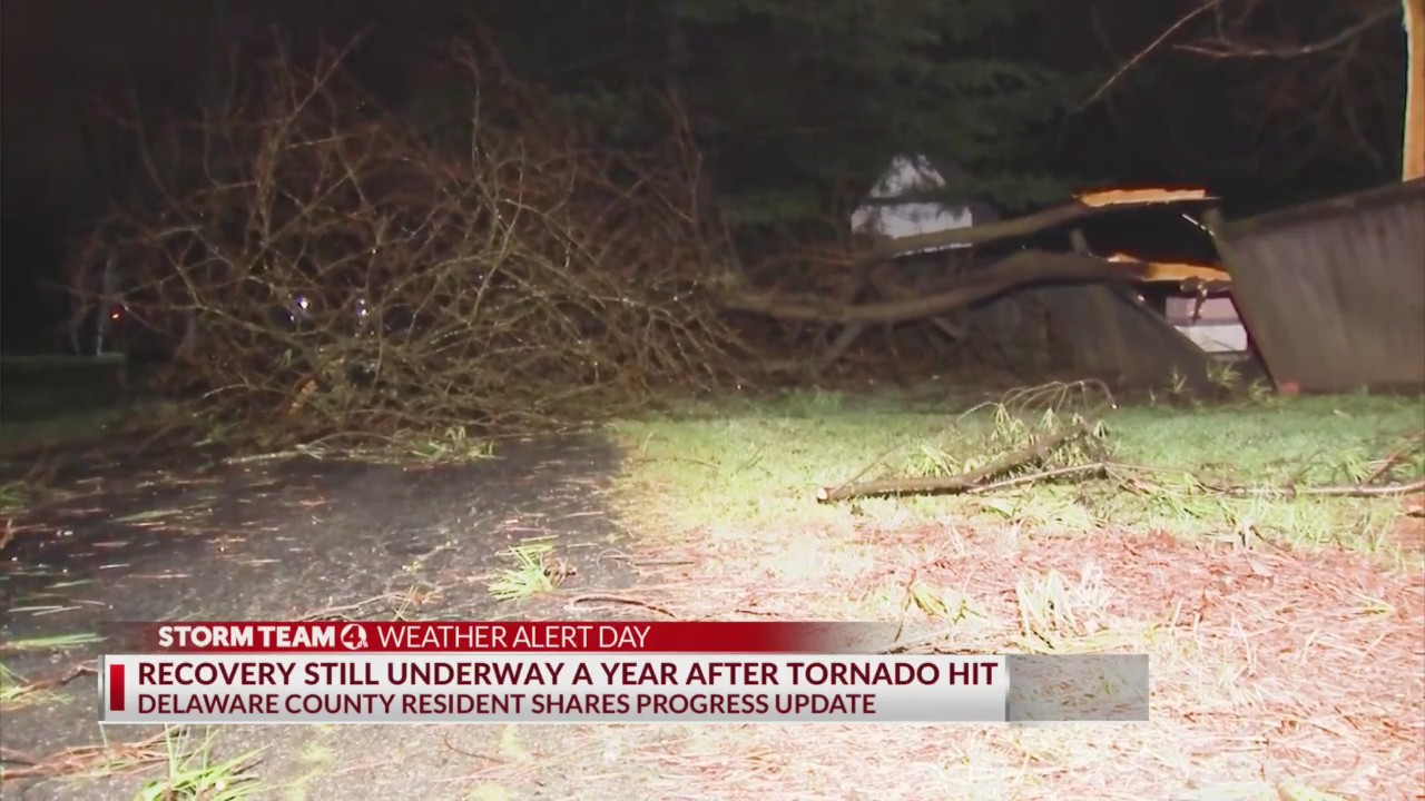 Recovery continues in Delaware County 1 year after tornado – NBC4 WCMH-TV