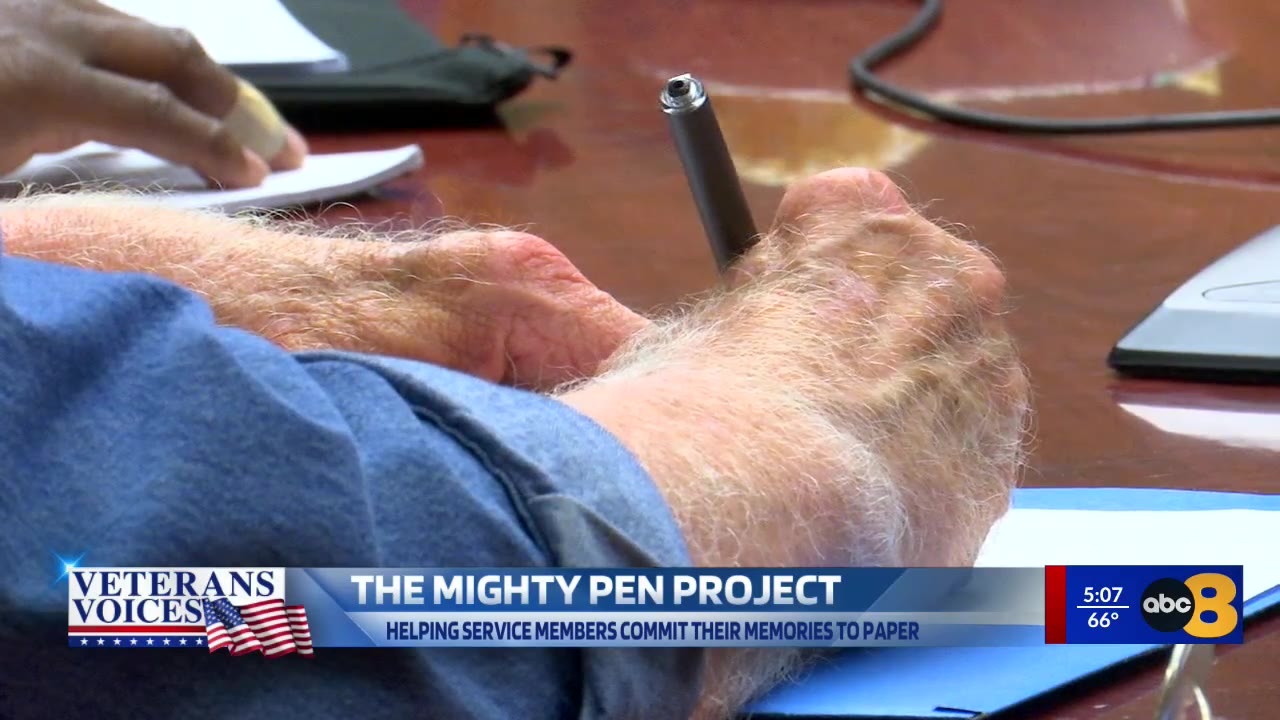 The Mighty Pen Project helps veterans share their stories – WRIC ABC 8News