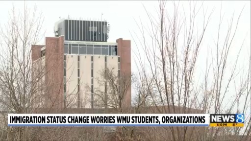 Immigration status change worries WMU students, organizations – WOODTV.com