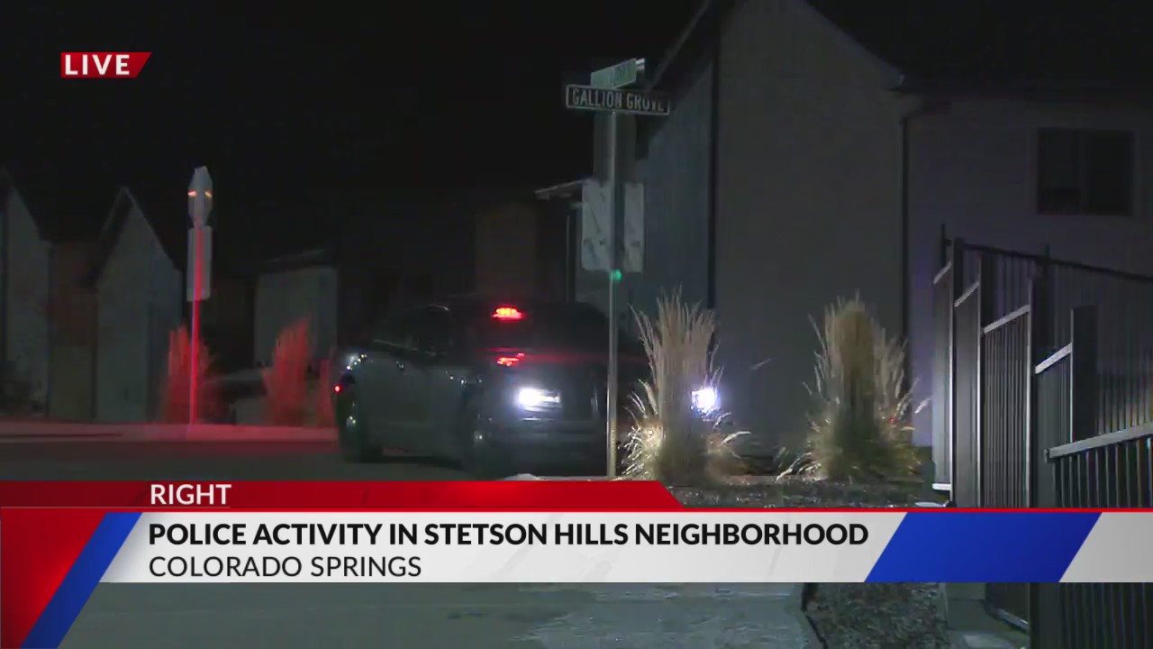 Heavy law enforcement presence in Stetson Hills – FOX21 News Colorado