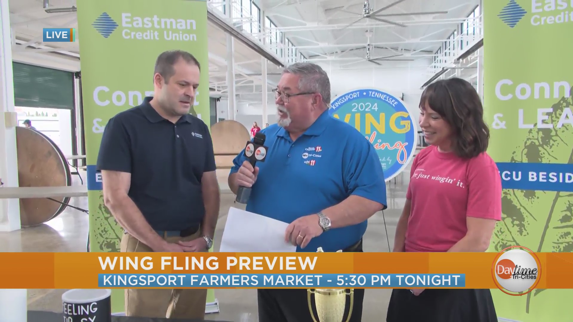 Daytime LIVE: Kingsport Wing Fling preview-Part 2 – WJHL | Tri-Cities ...