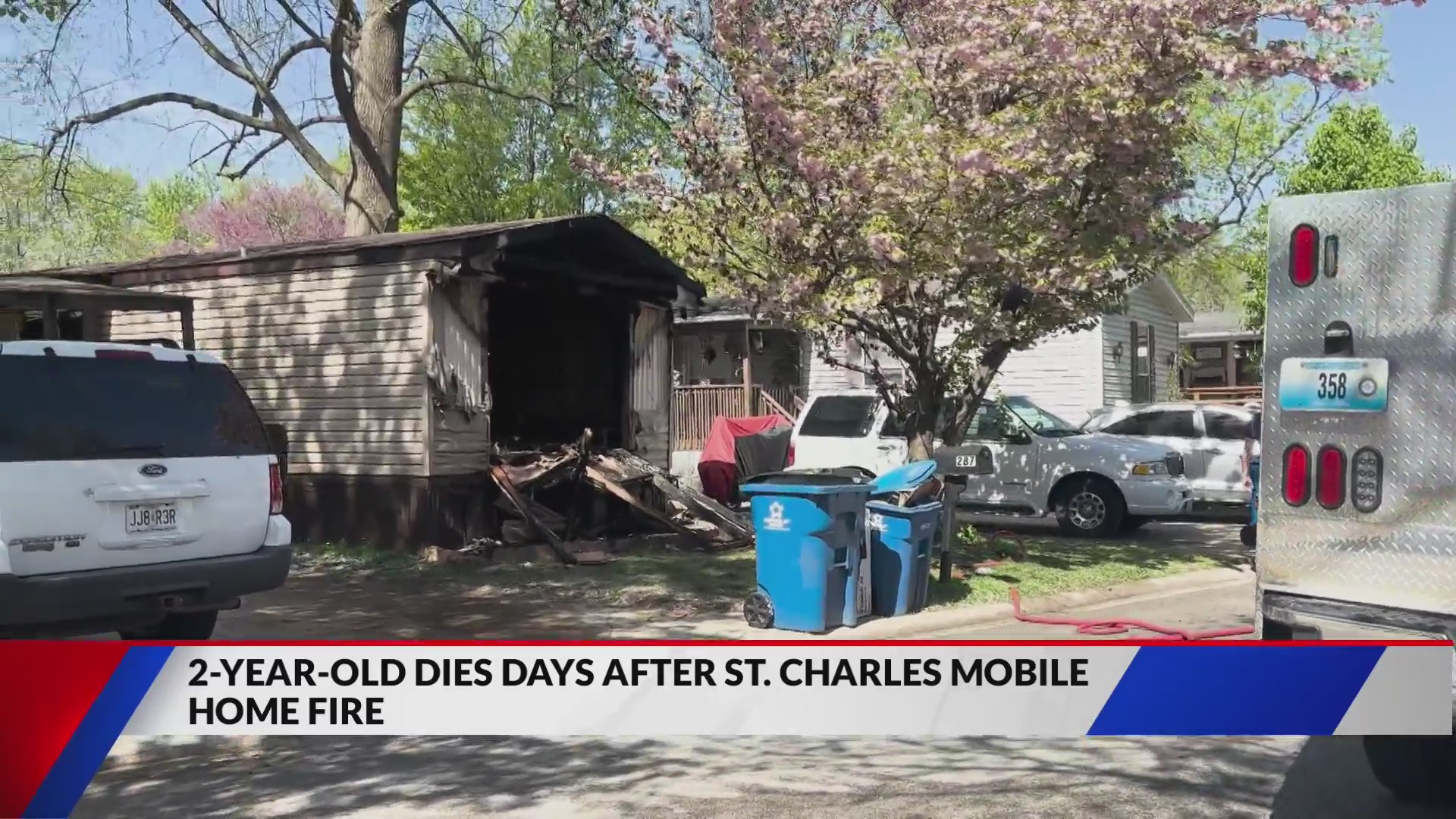 2-year-old dies days after St. Charles mobile home fire – FOX 2