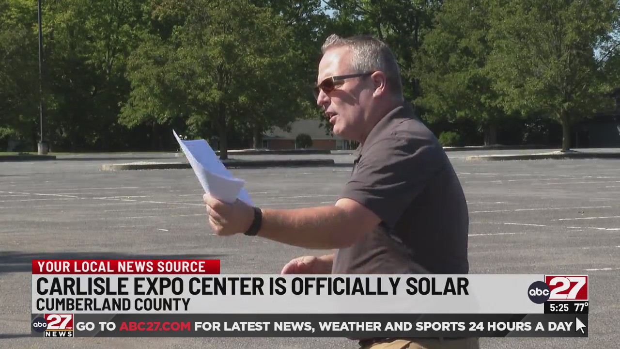 Carlisle Fairgrounds, Expo Center unveil solar project – PAhomepage.com