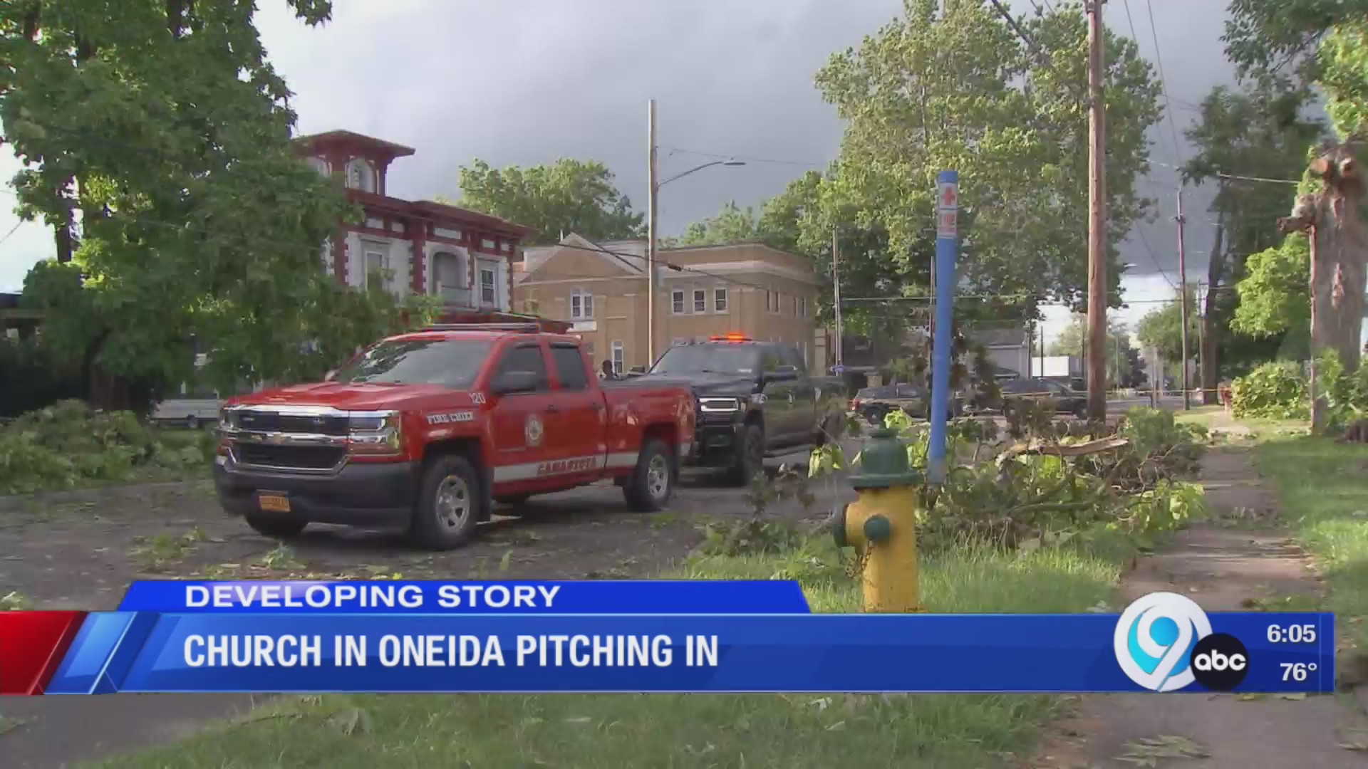 Church in Oneida offering hot meals to storm victims – WSYR