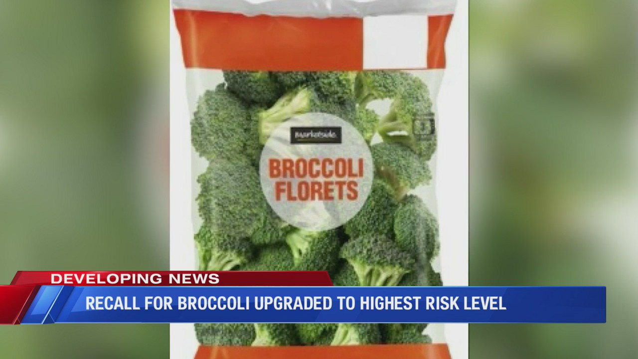 Recall for broccoli upgraded to highest risk level – Eyewitness News ...