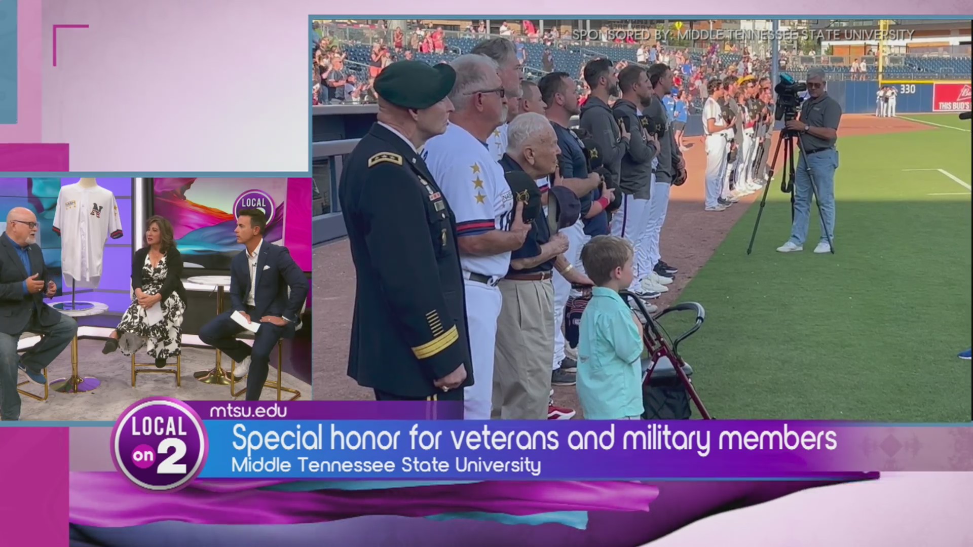 MTSU’s special honor of WWII veteran – WKRN News 2