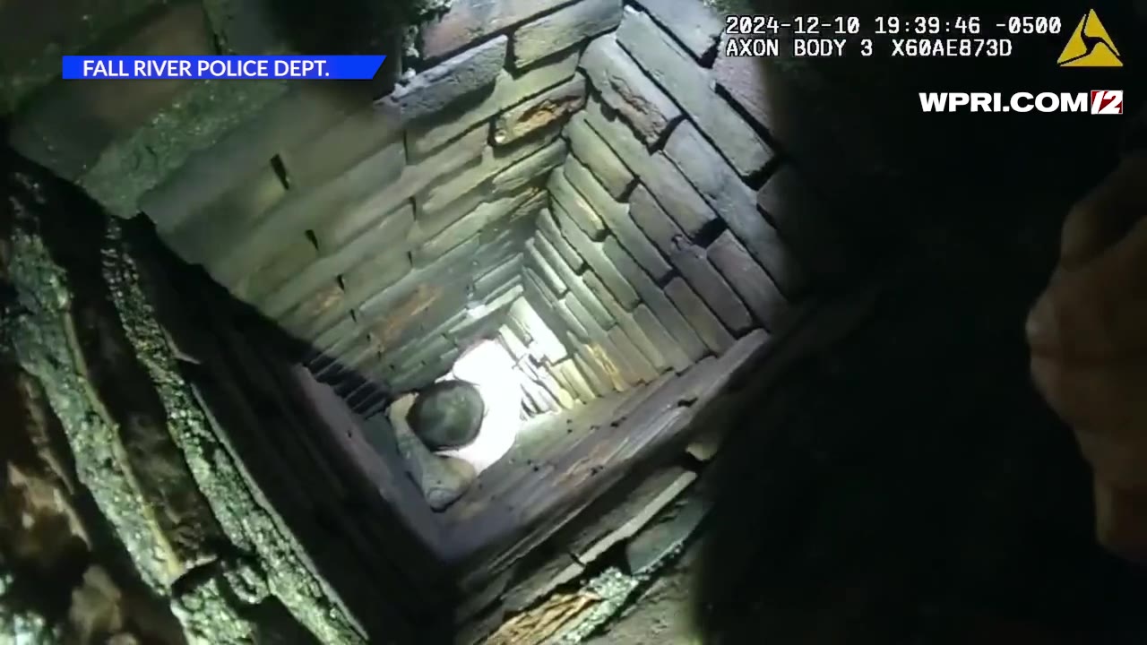 Video Now: Bodycam footage of man stuck in Fall River chimney – WBTW