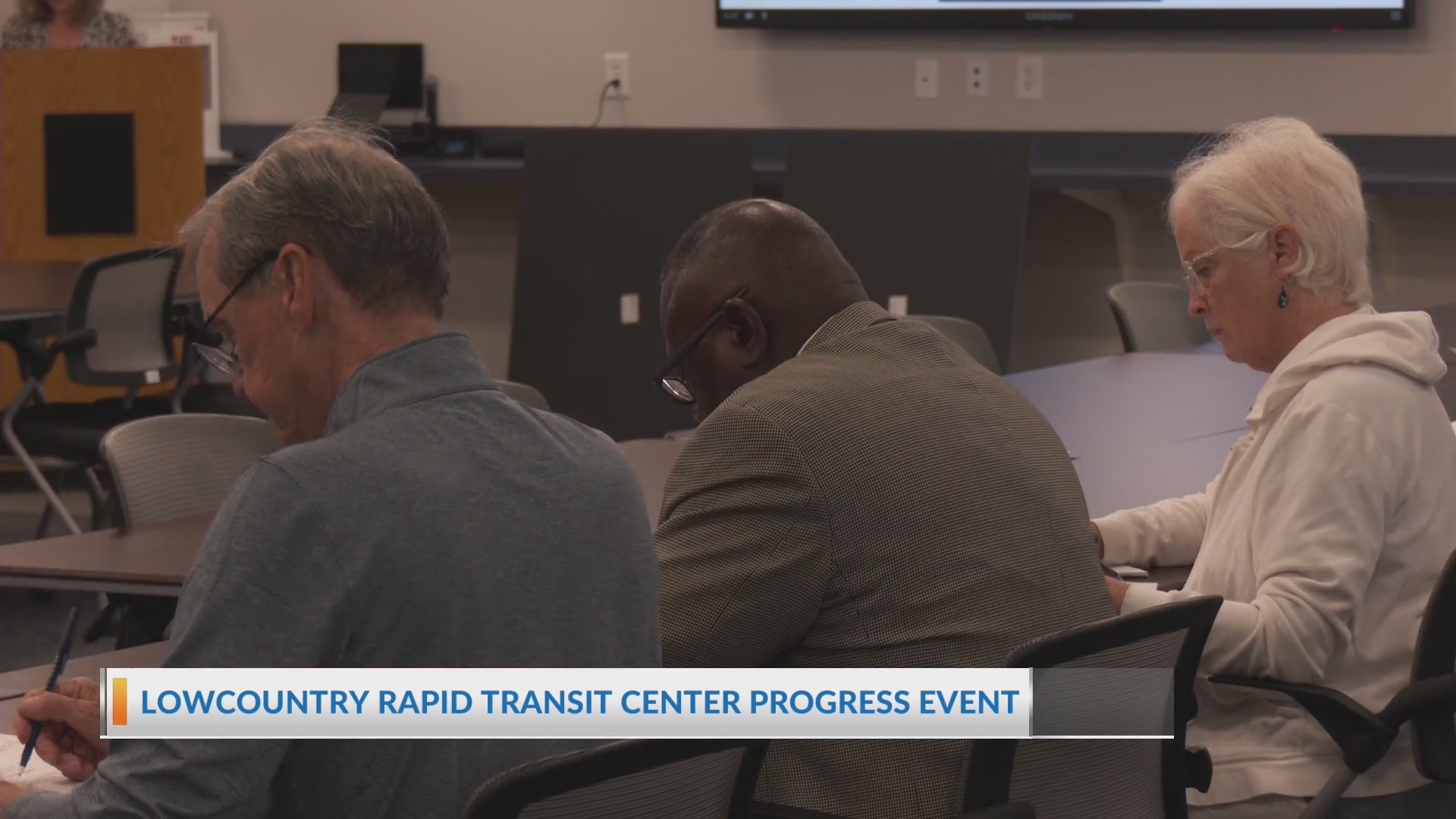 Lowcountry Rapid Transit Center Progress Event – WCBD News 2