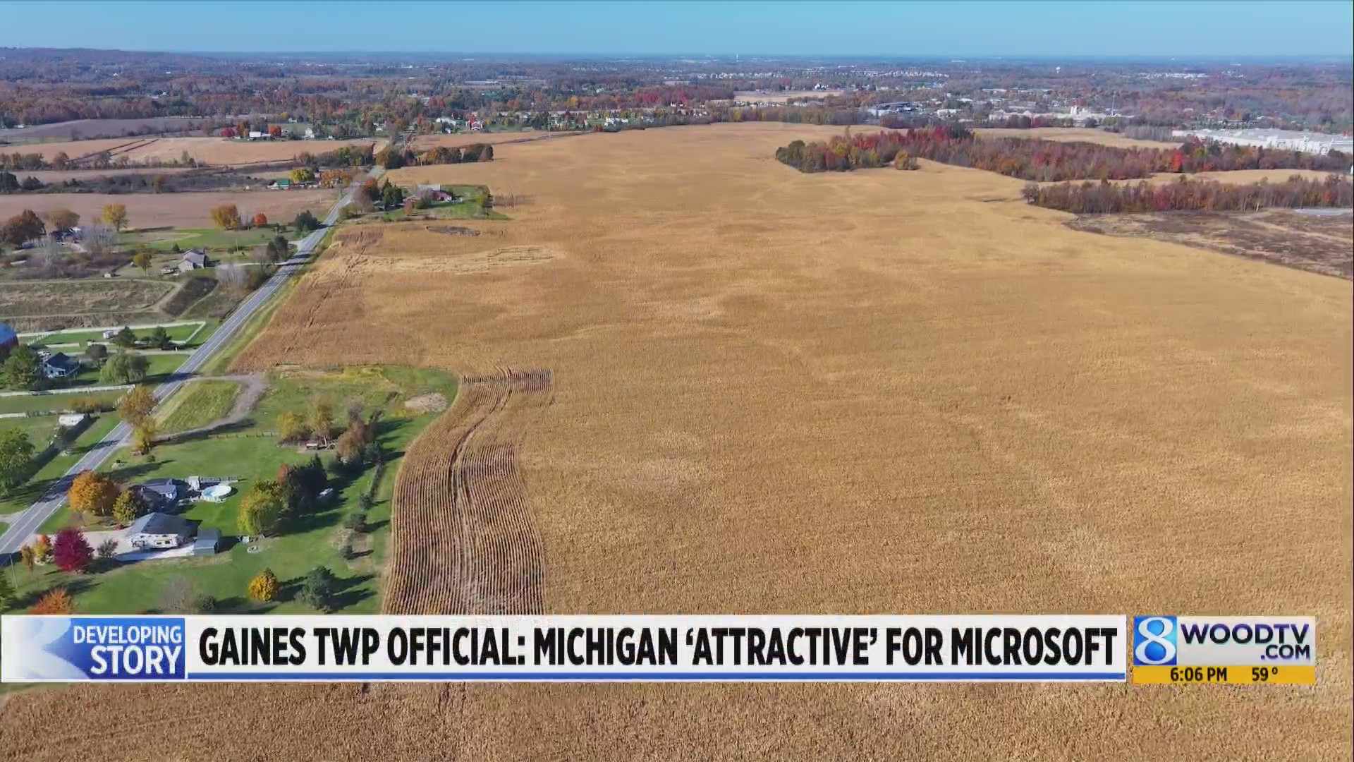 Michigan ‘an attractive place’ for Microsoft, Gaines Township official says – WOODTV.com