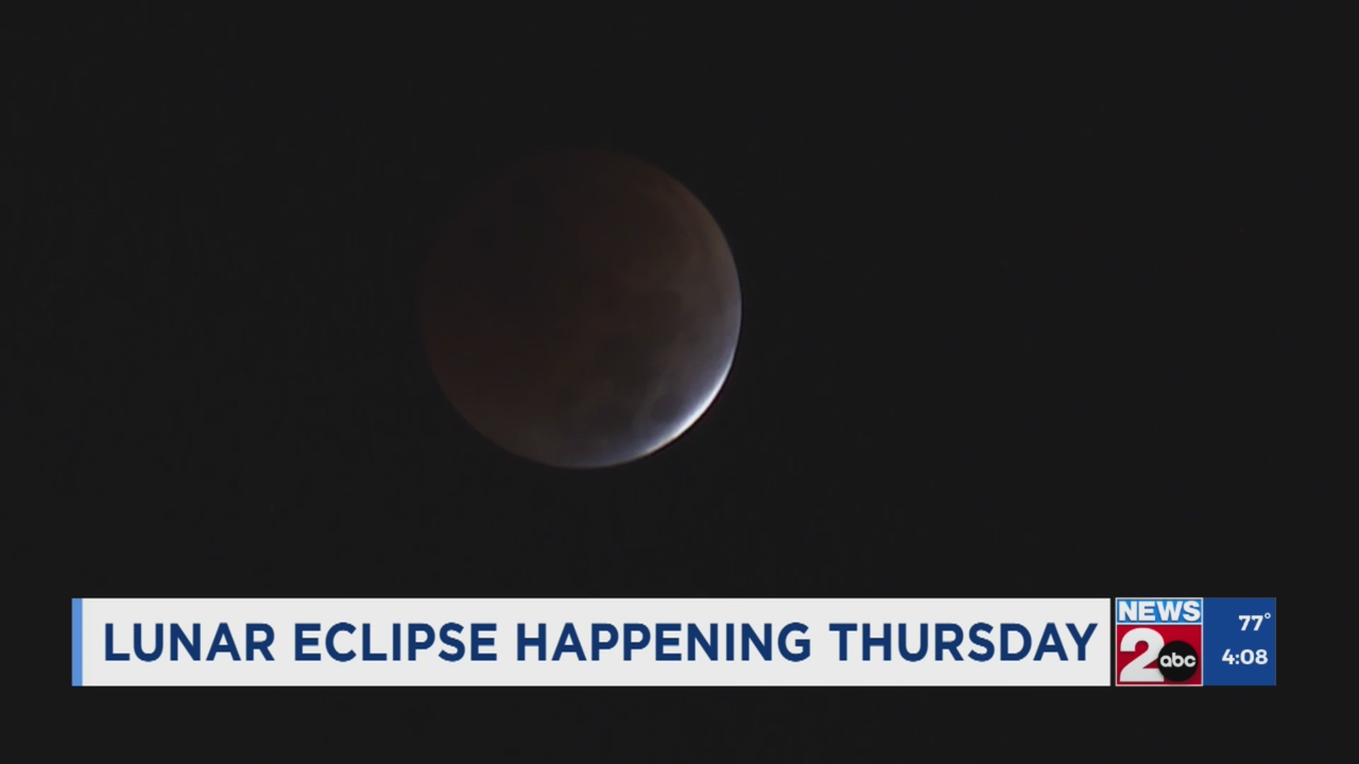 Total lunar eclipse to be visible in Middle TN this week – WKRN News 2