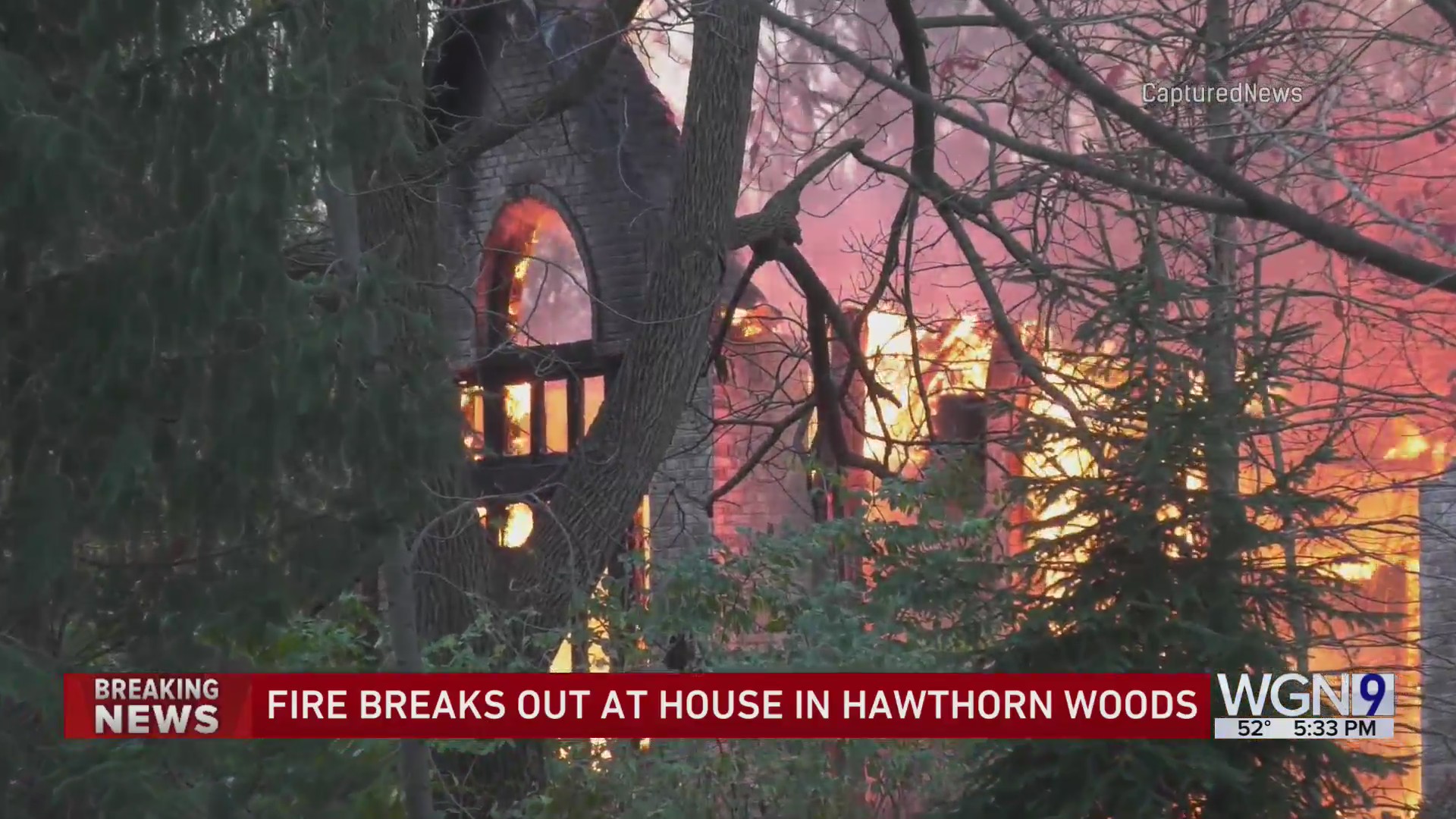 Fire breaks out at Hawthorn Woods home – WGN-TV