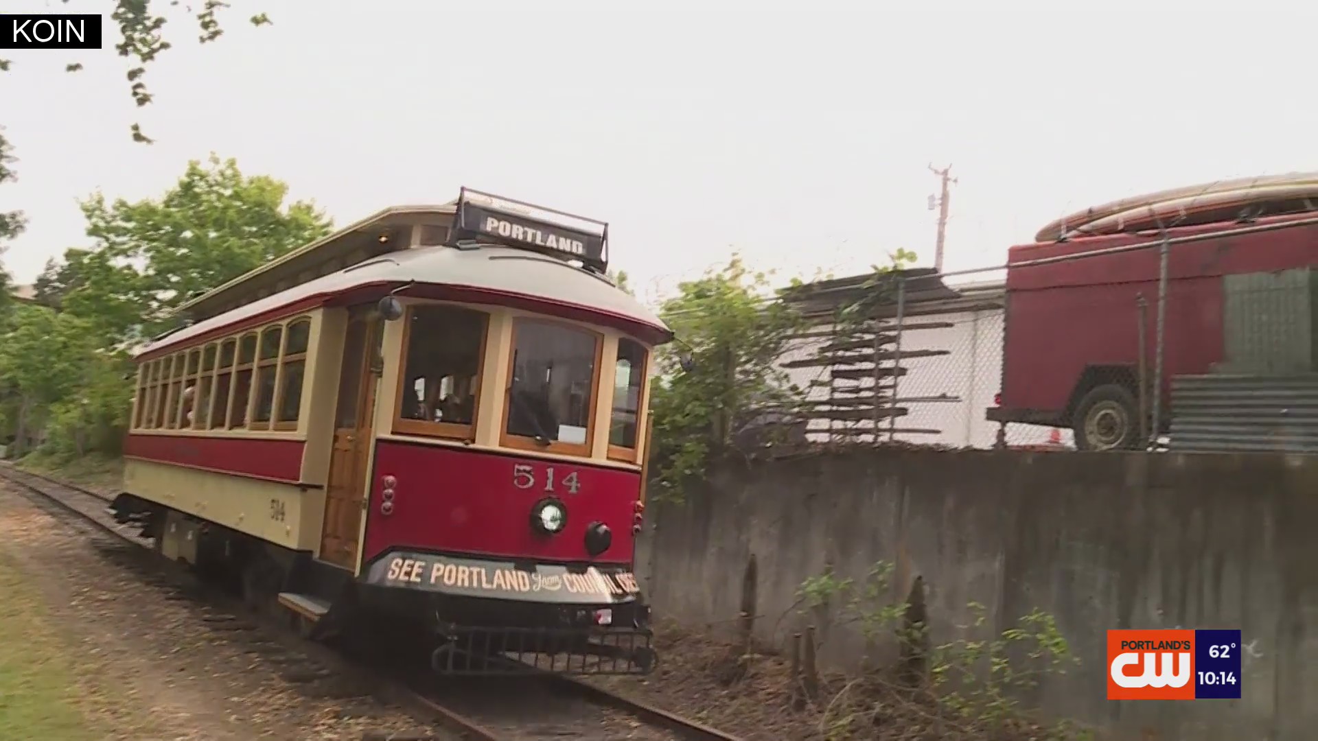 Historic Portland trolley back in operation – KOIN.com