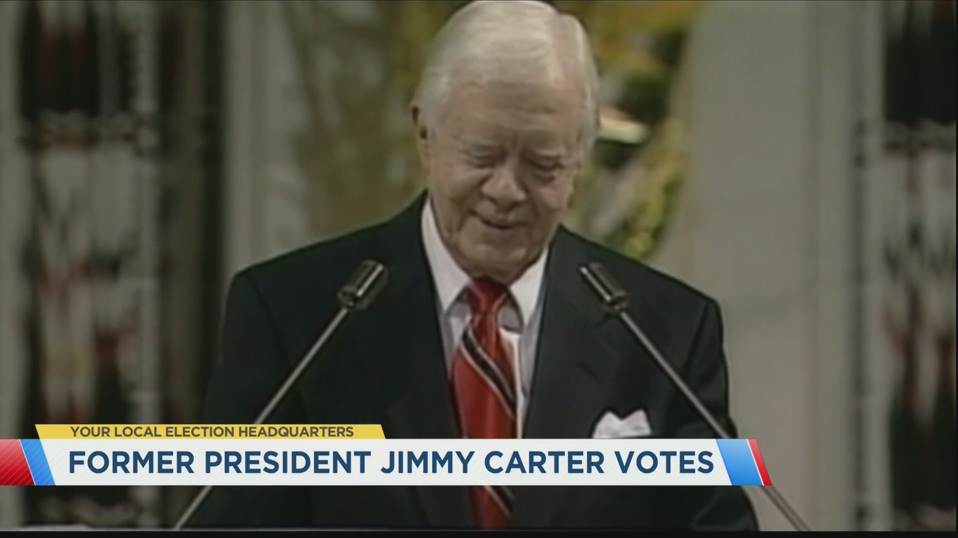 Jimmy Carter achieves goal of voting for Kamala Harris – WSAV-TV