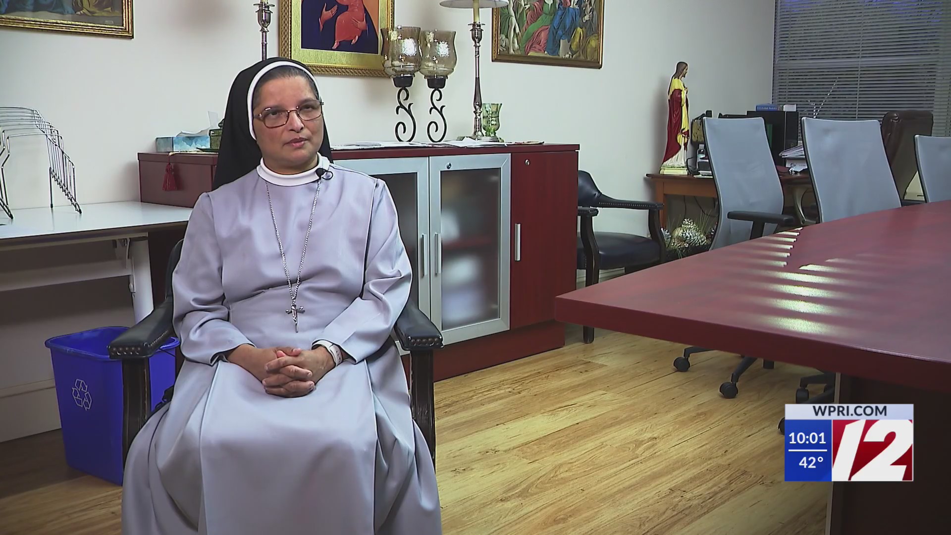 Nun hit by car crossing street praises new safety measures – WPRI.com