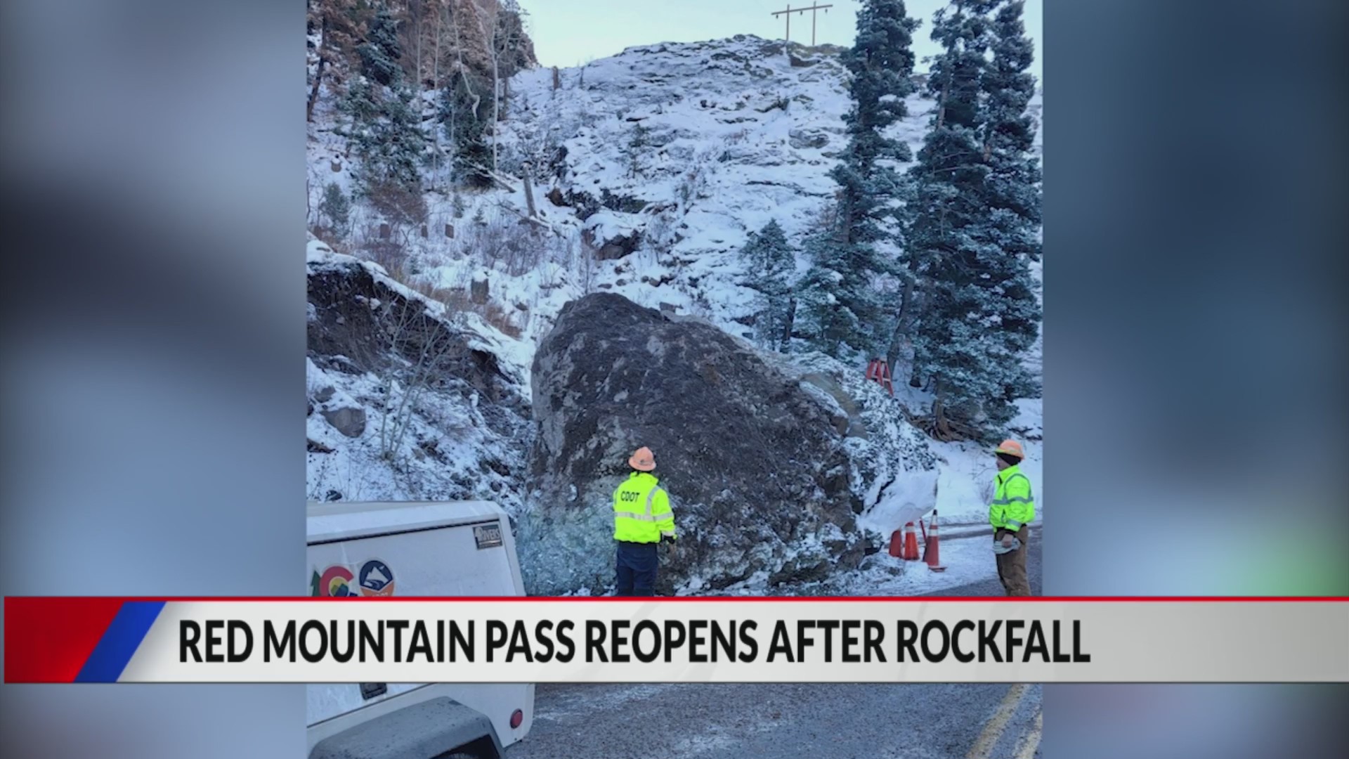 Red Mountain Pass reopens after rockfall – FOX31 Denver