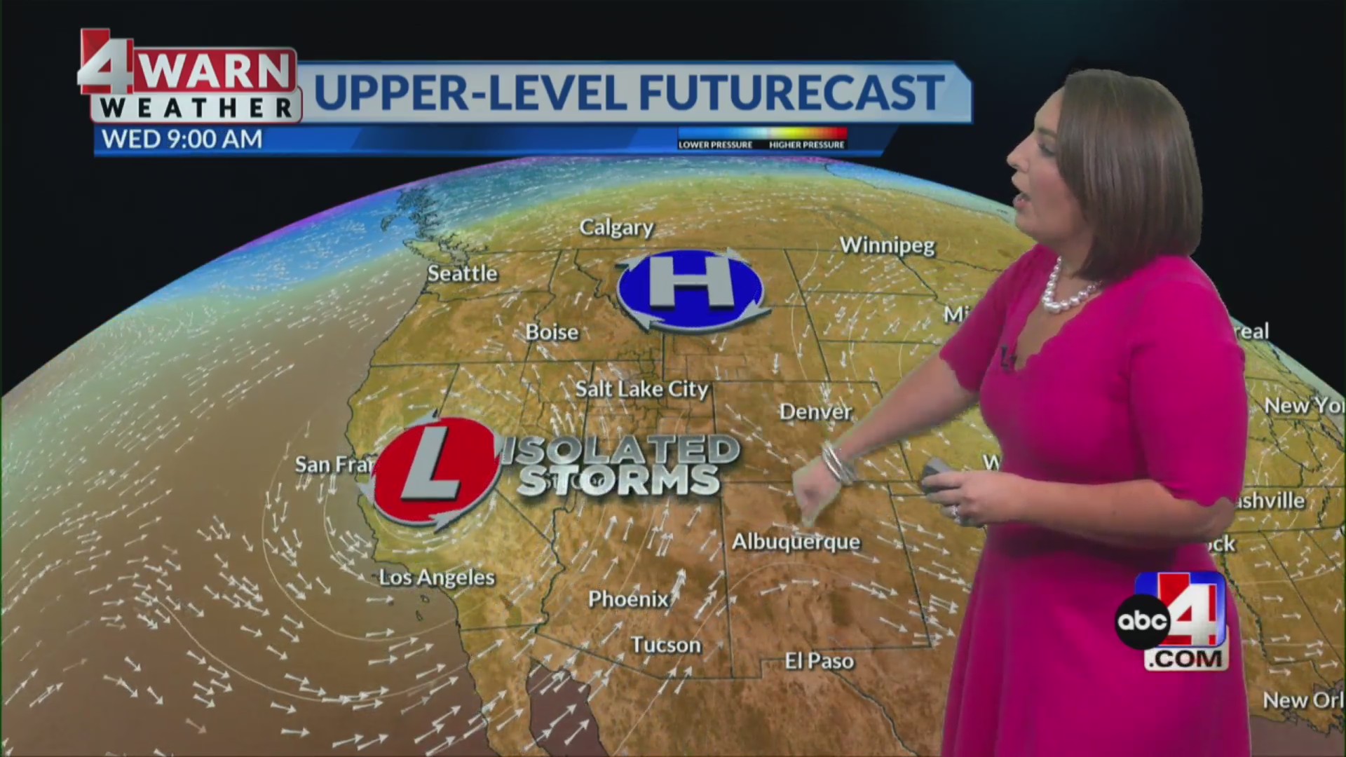 Increasing clouds for northern Utah, with scattered showers and storms ...