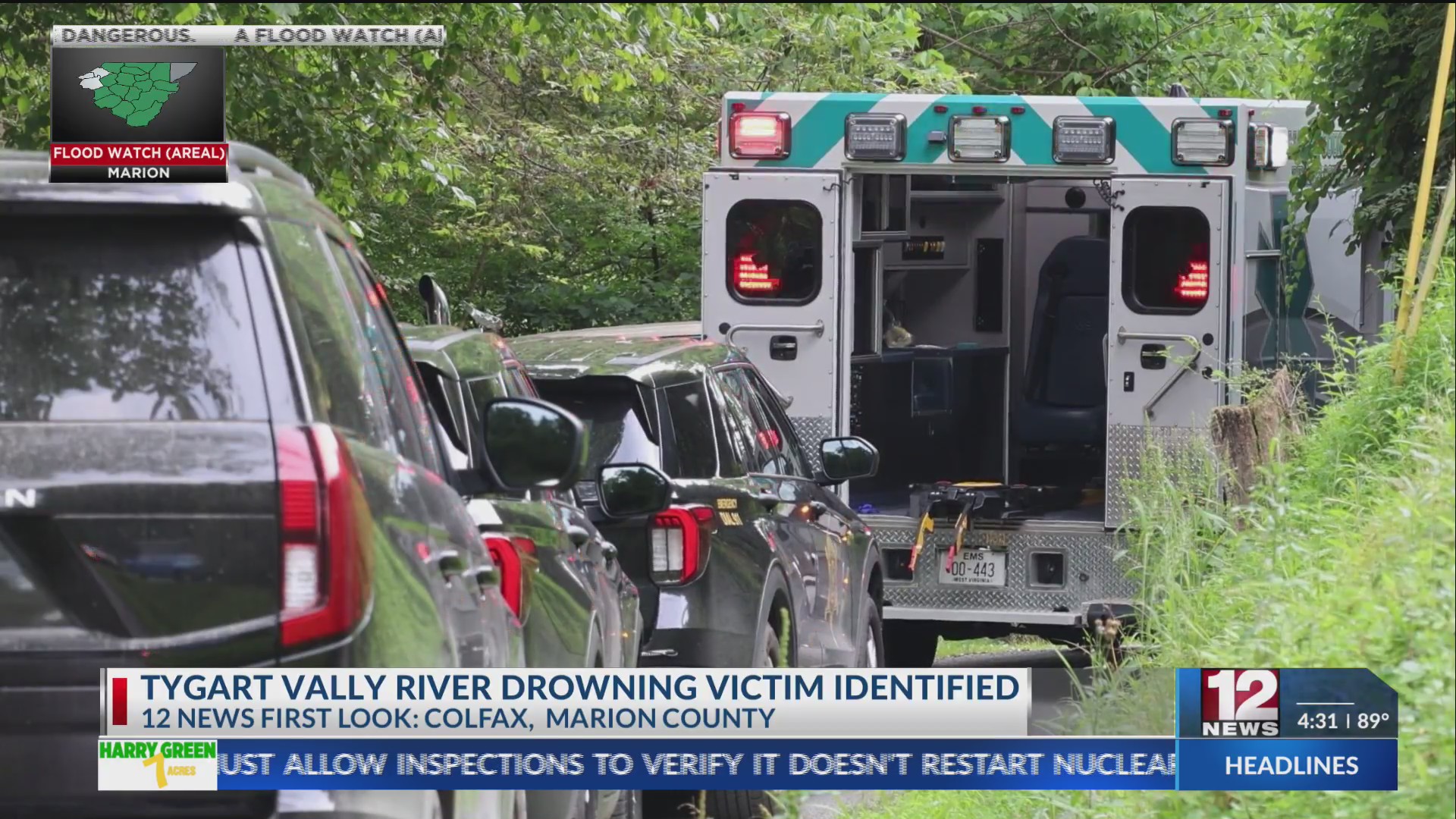 Identity of Tygart Valley River drowning victim released – WBOY.com