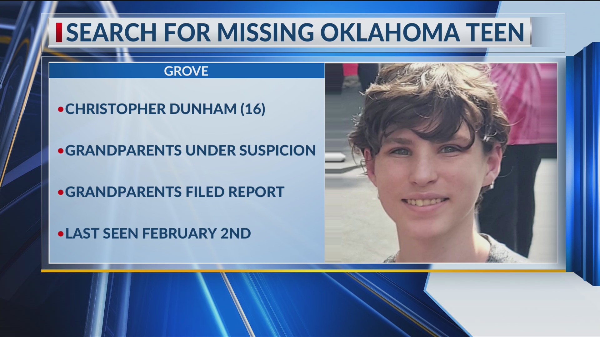 Search warrant served at home of missing Oklahoma teen, grandparents under suspicion – KSNF/KODE ...
