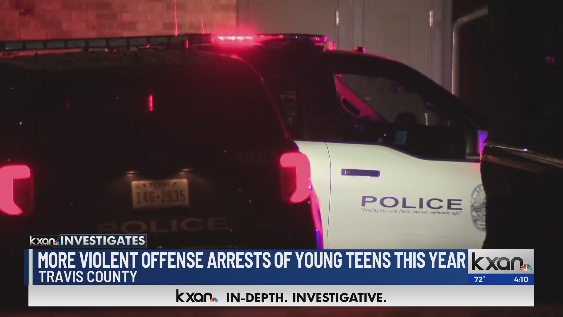 More violent offense arrests of young teens in Travis County this year ...