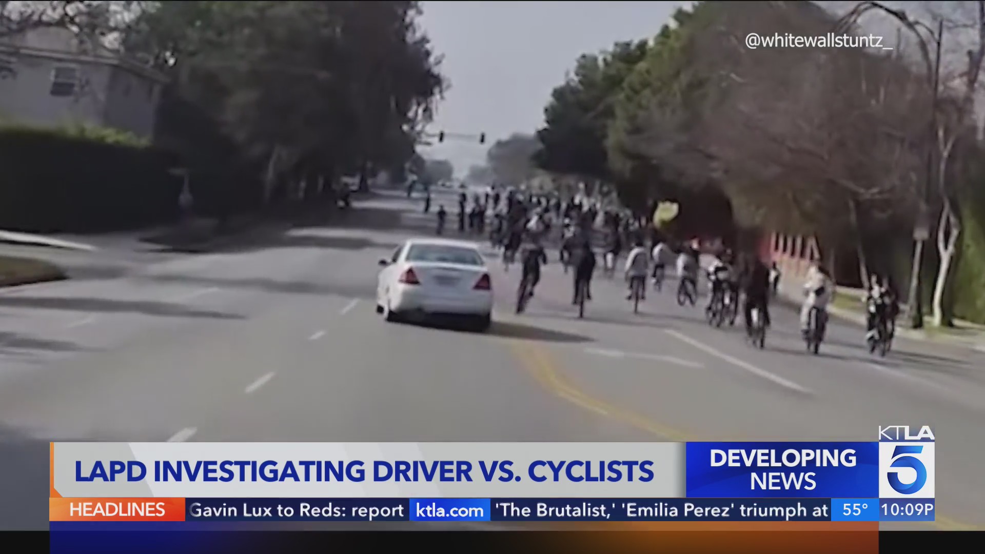 Police investigate road rage case involving driver, cyclists – KTLA