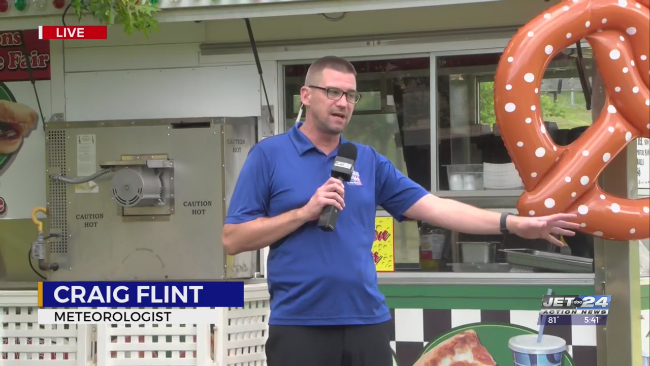 Weather Where You Are: Meteorologist Craig Flint live at McKean ...