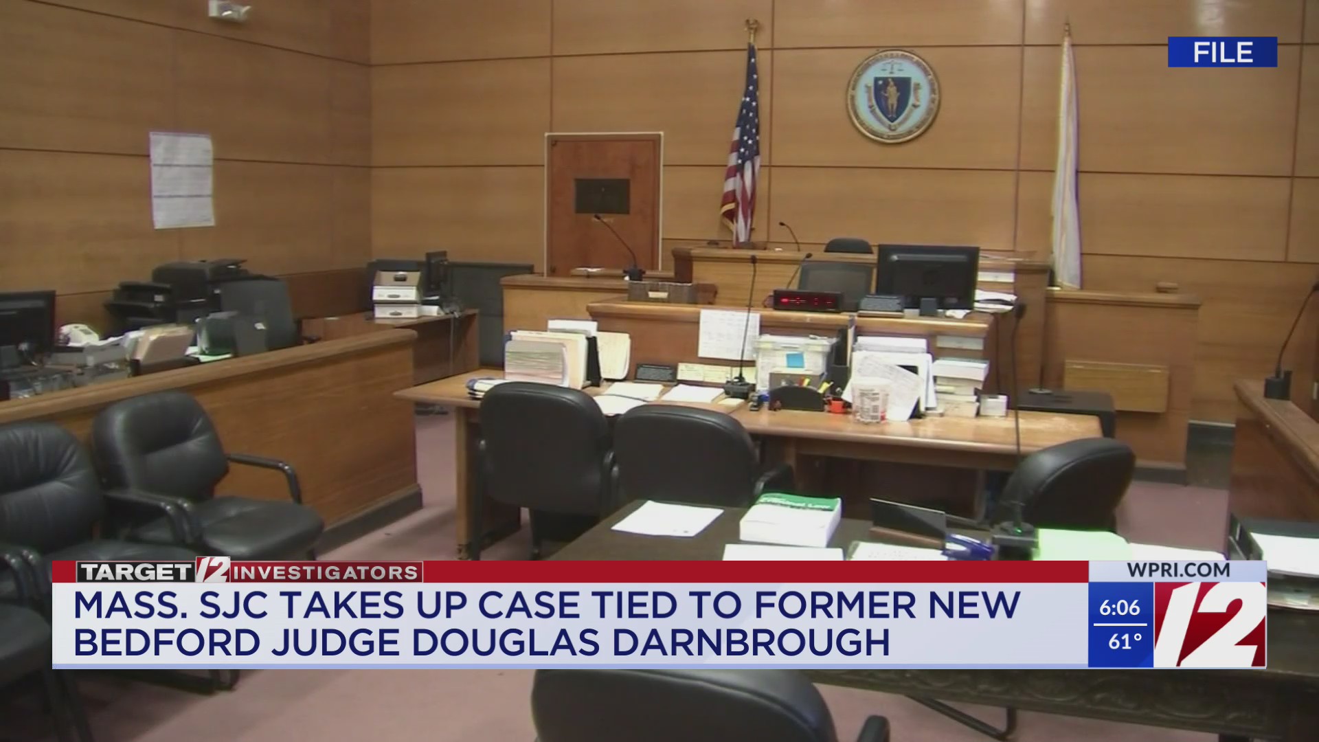 Mass. SJC takes up case tied to former New Bedford judge – WPRI.com