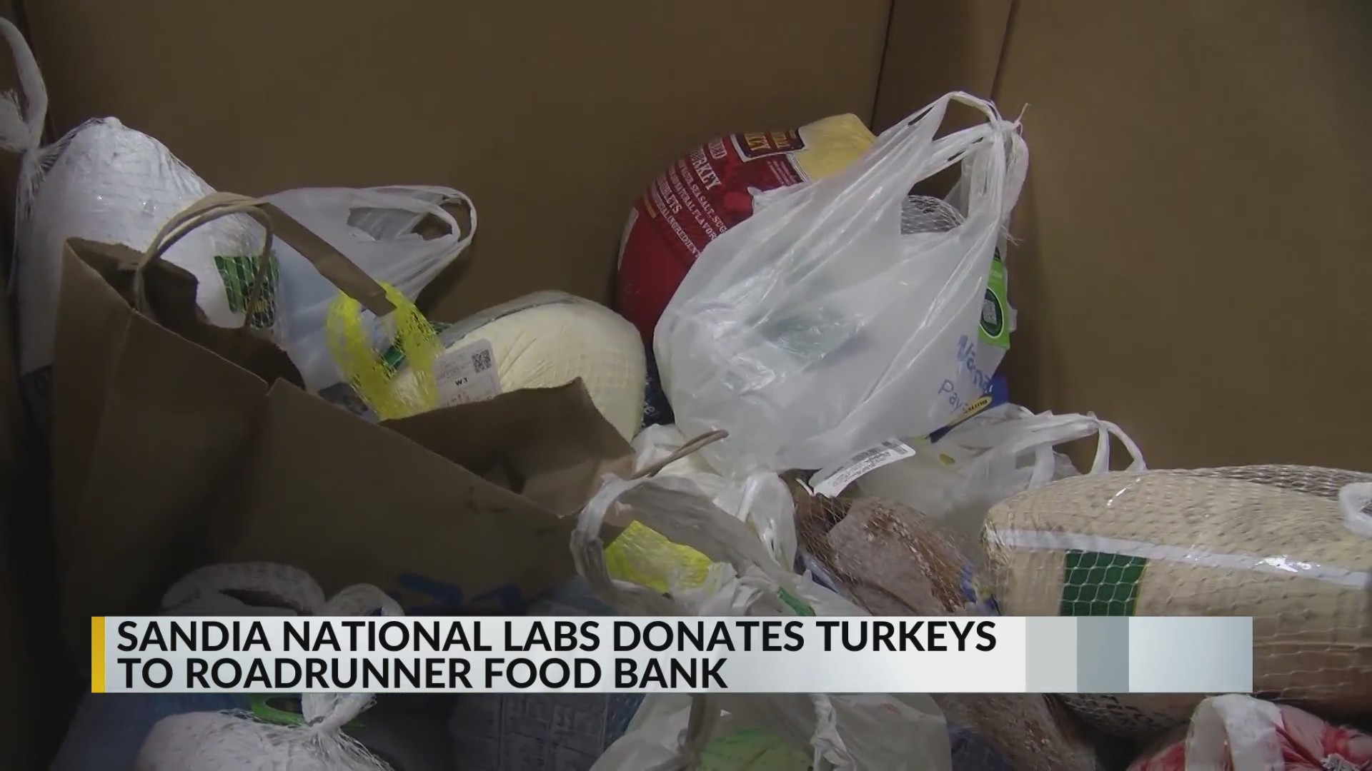 275 turkeys donated to Roadrunner Food Bank – KRQE NEWS 13 – Breaking ...