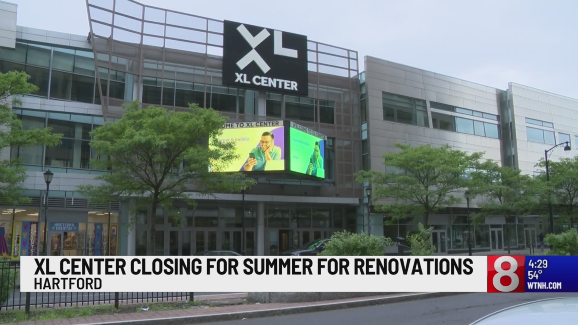 XL Center shuts down for summer renovations – WTNH.com
