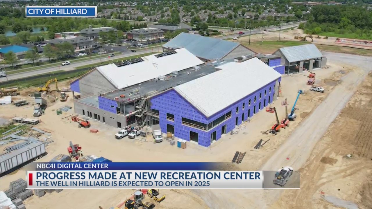 Look inside progress made at Hilliard recreation center – NBC4 WCMH-TV