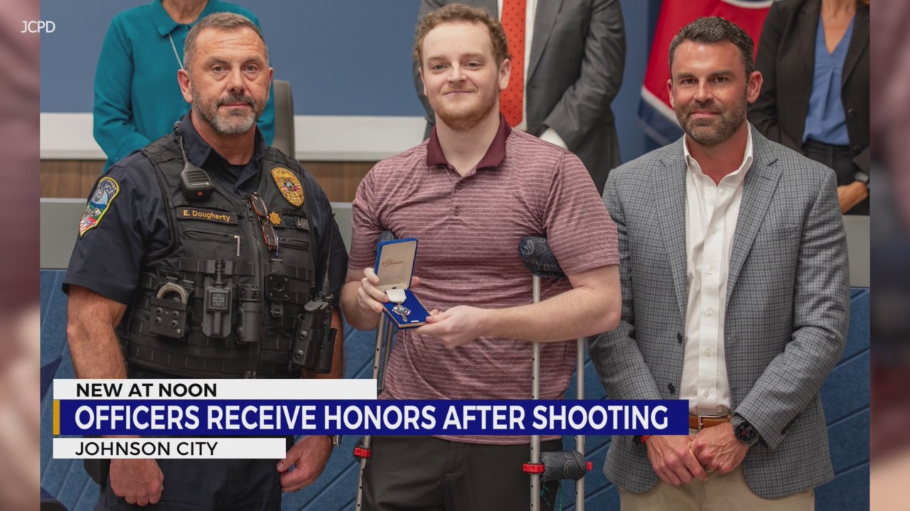 2 JCPD officers receive honors after March shooting – WJHL | Tri-Cities ...