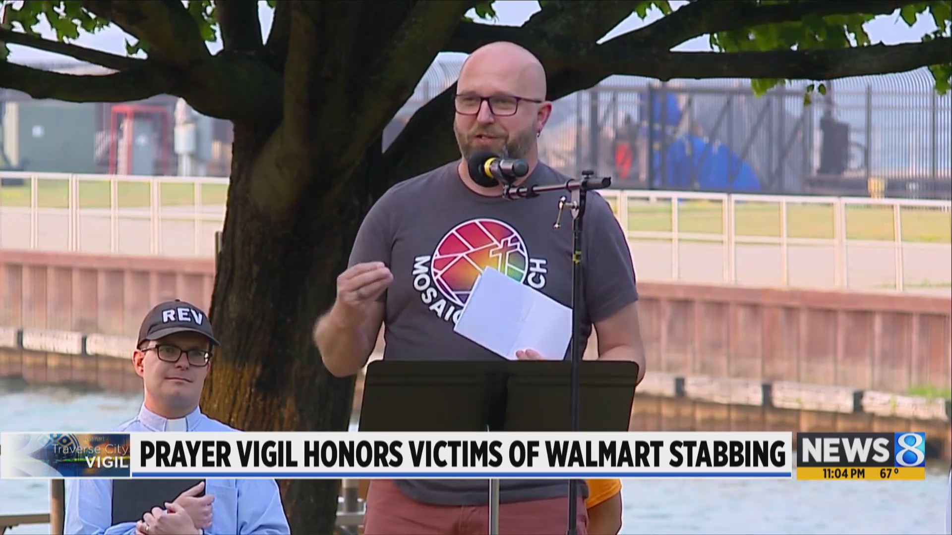 Prayer vigil honors victims of Walmart stabbing – WOODTV.com