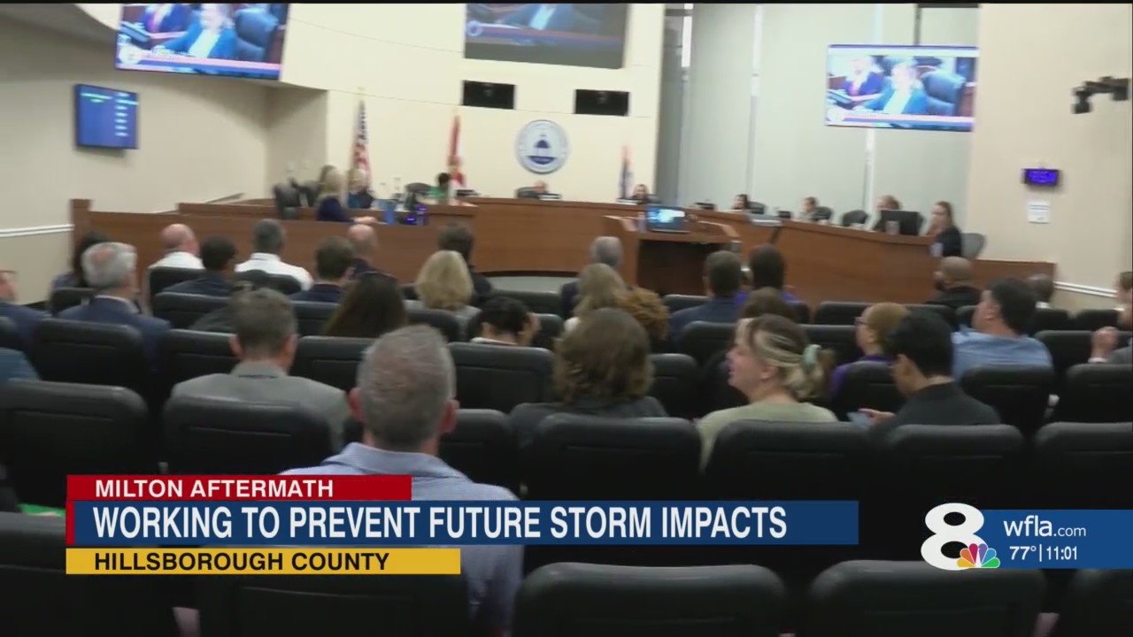Hillsborough County discussing millions for storm recovery & prep – WFLA