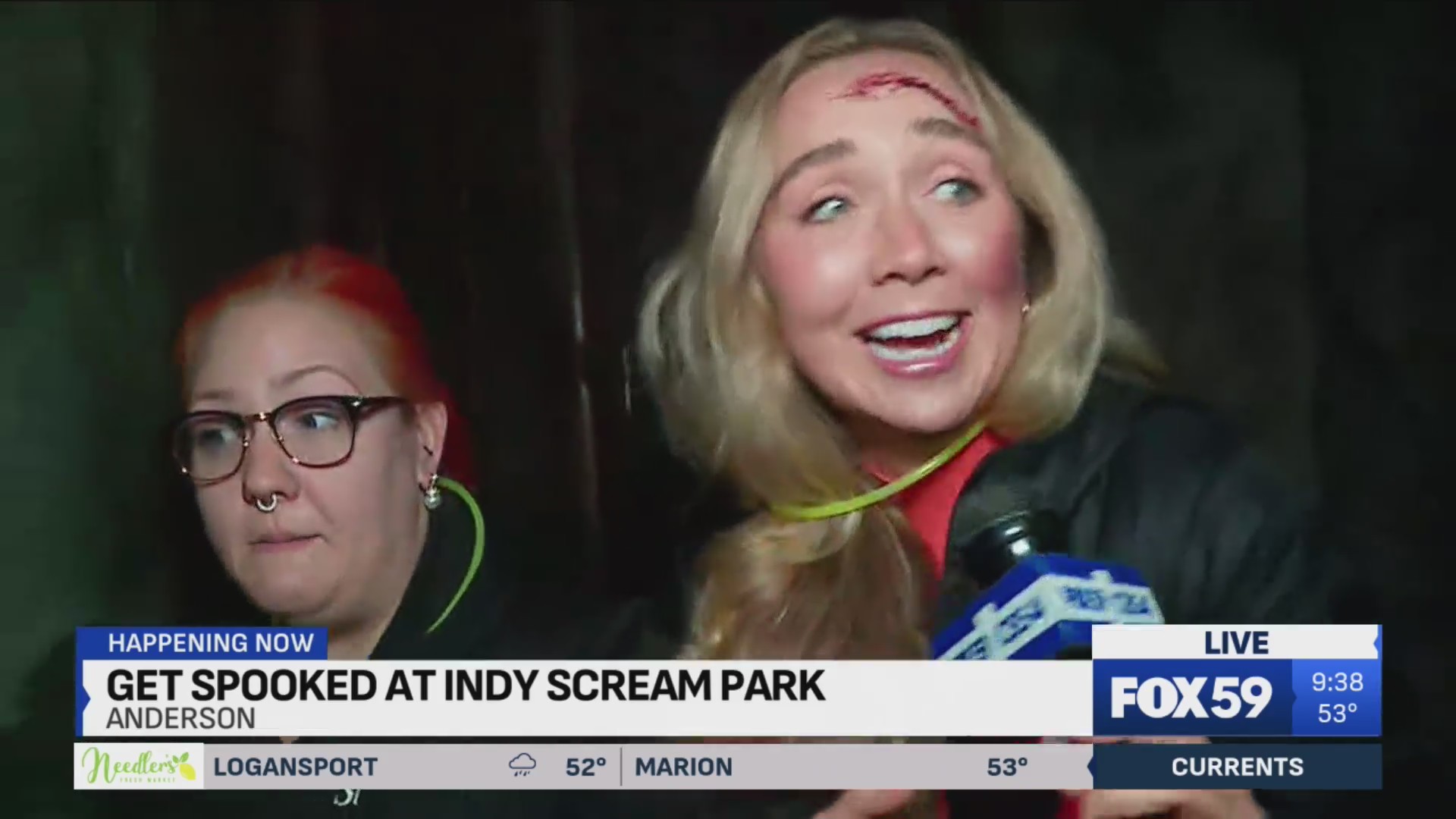 Fox59’s Kit Hanley gets the ultimate spook at Indy Scream Park – Fox 59