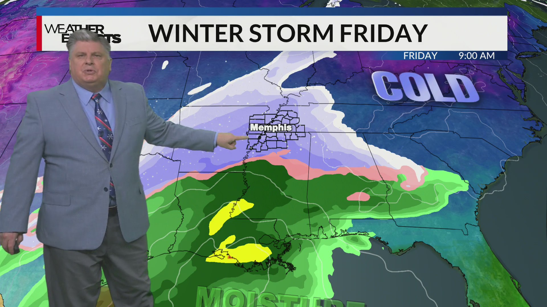 FRIDAY SNOWFALL POTENTIAL – WREG.com