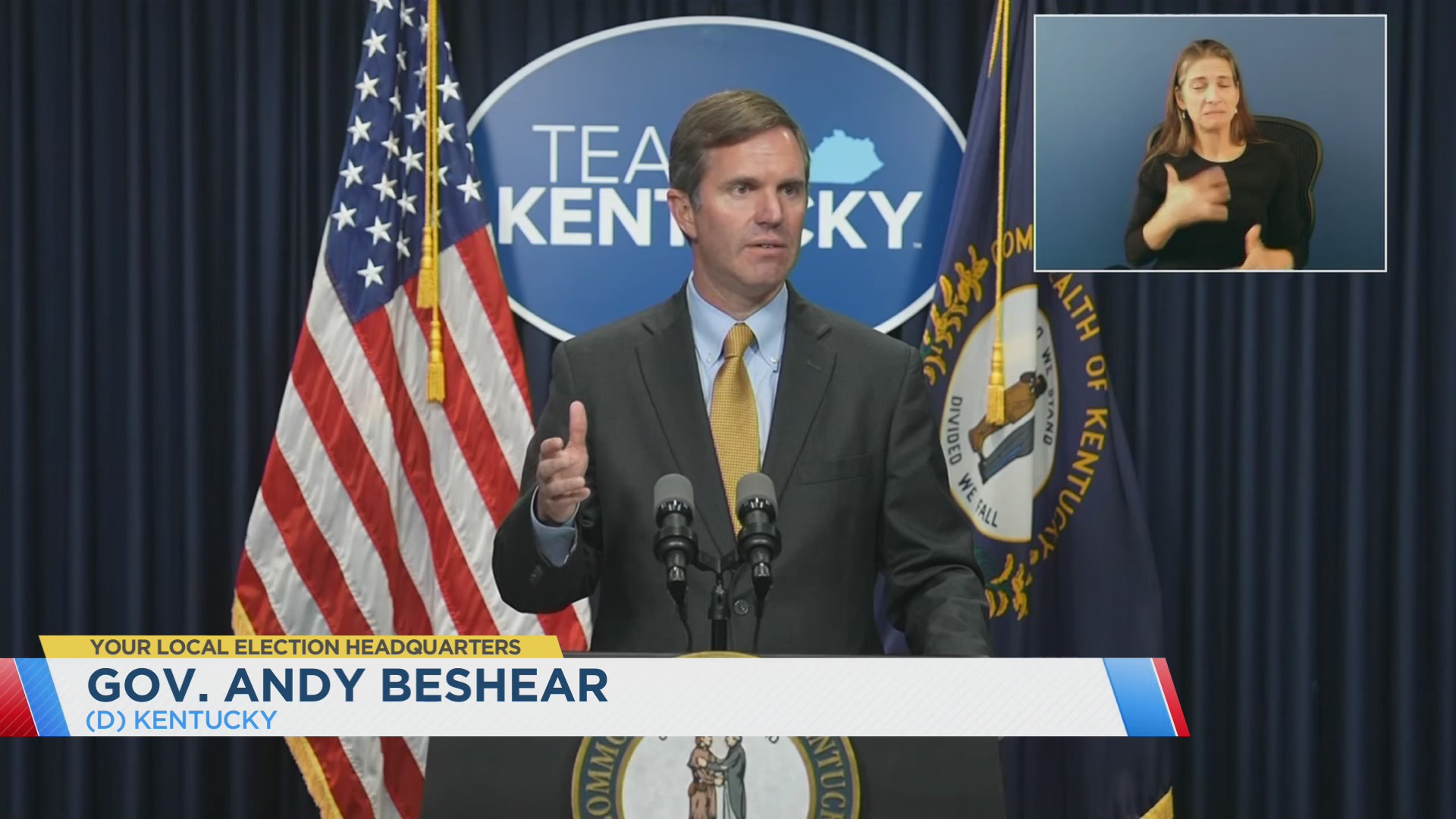 Kentucky Gov. Beshear on Harris loss: ‘I’m disappointed’ – WOWK 13 News
