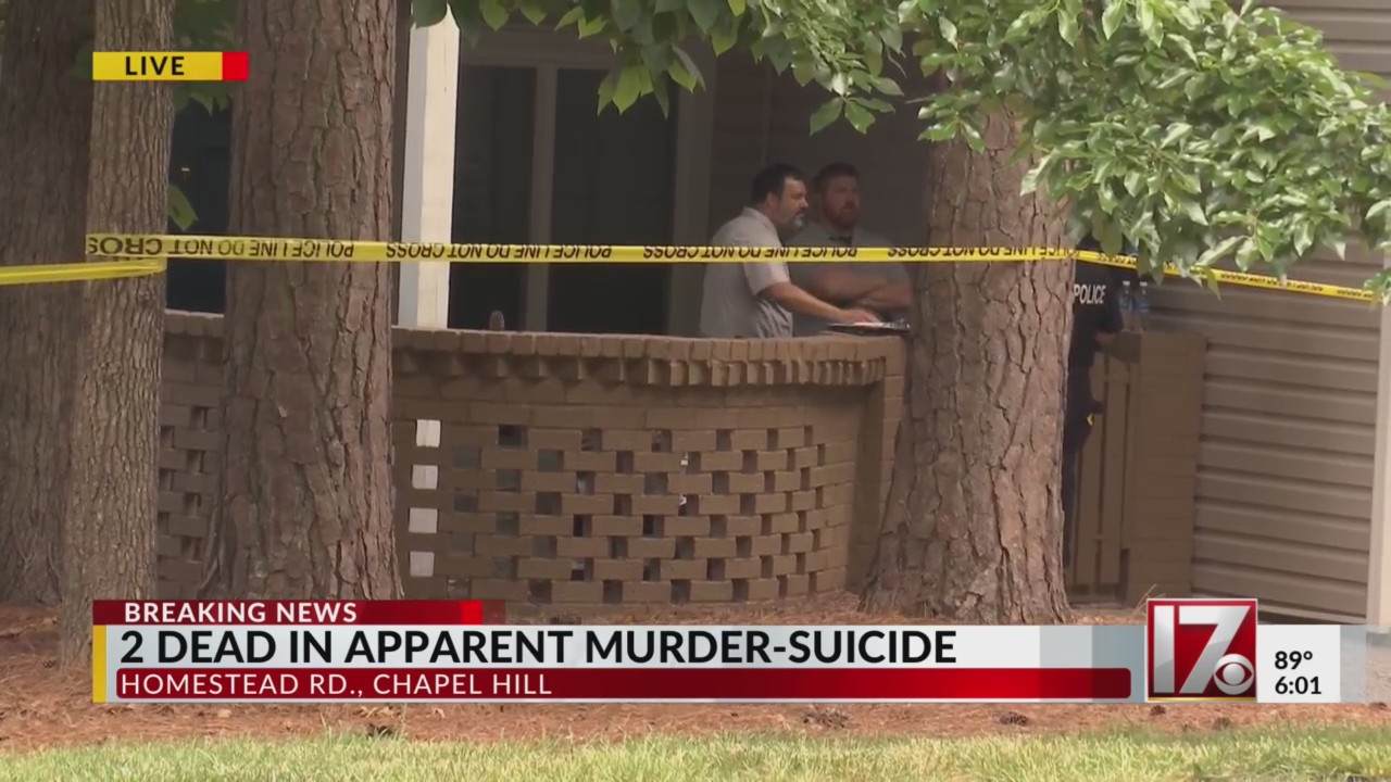 2 dead in apparent murder-suicide in Chapel Hill, police say – CBS17.com