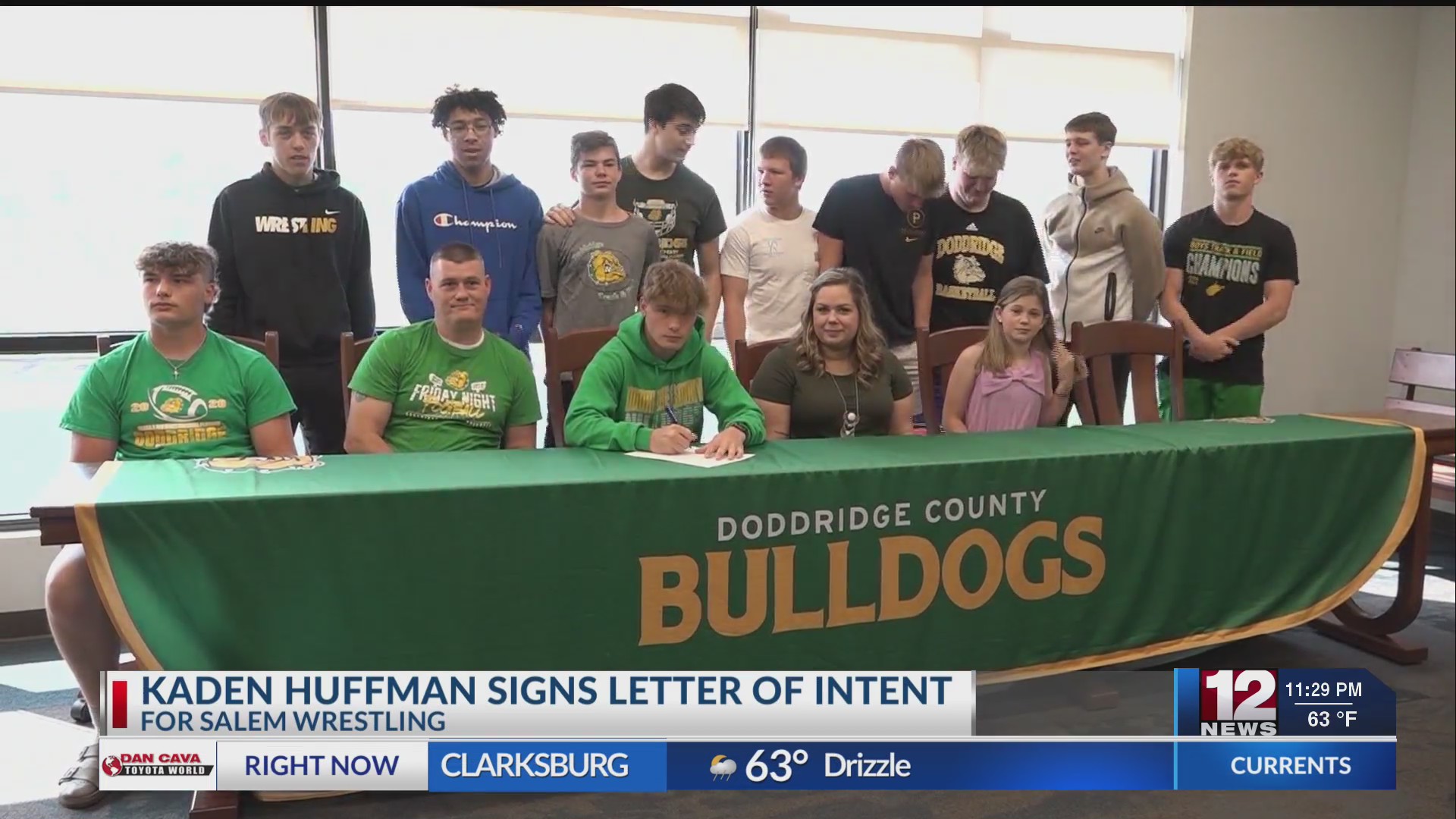 Doddridge County’s Huffman signs letter of intent for Salem – WBOY.com