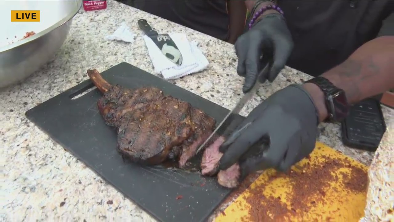 Grilling Tomahawk Steaks with Chef Terry from the Block Bistro – 7/3/24 ...