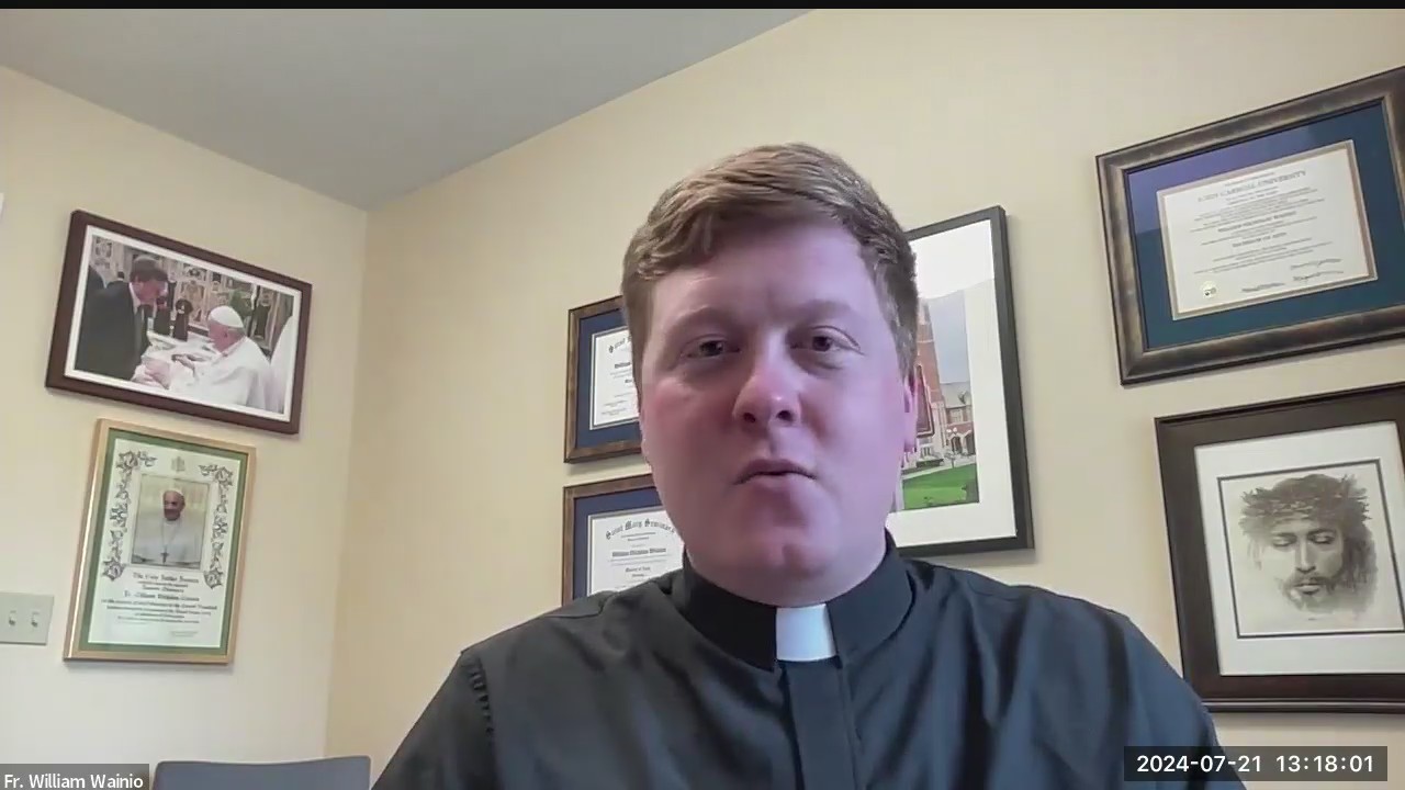 Local priest shares experience among thousands at National Eucharistic ...