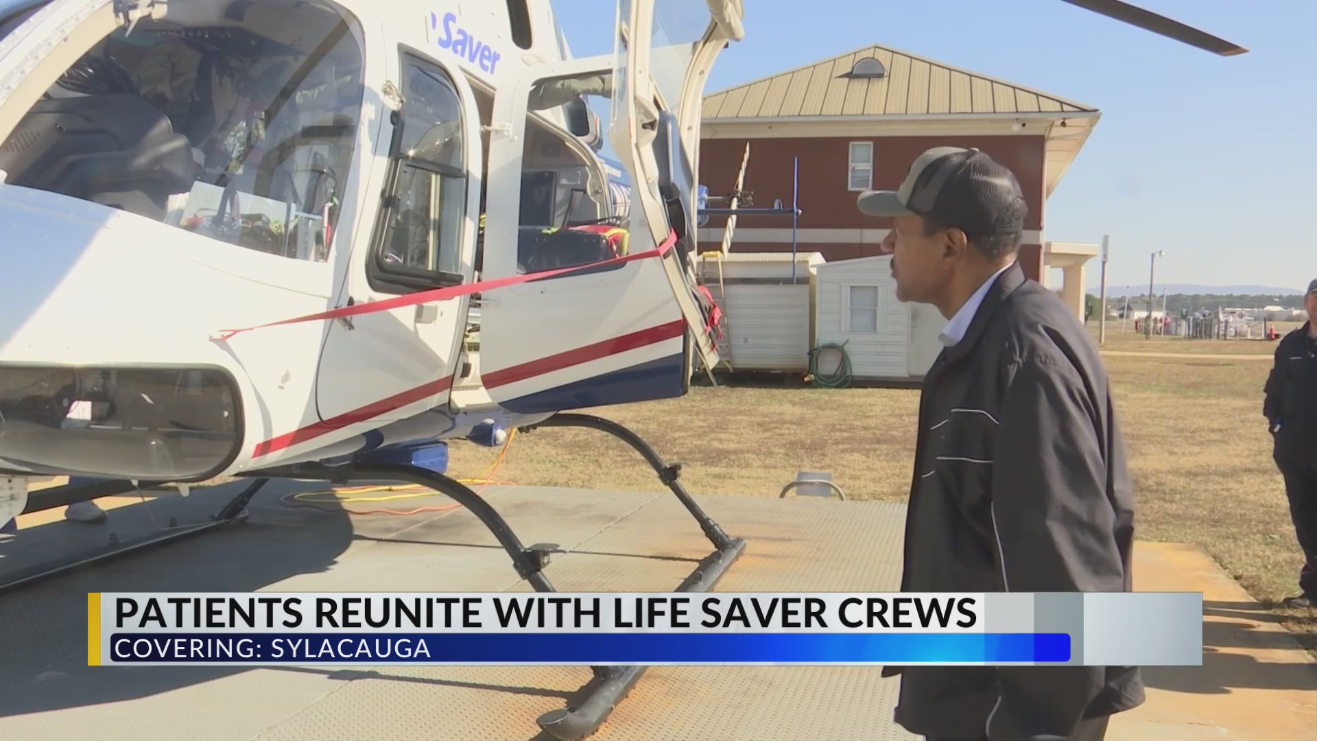 Patients airlifted to hospitals reunite with flight team – CBS 42