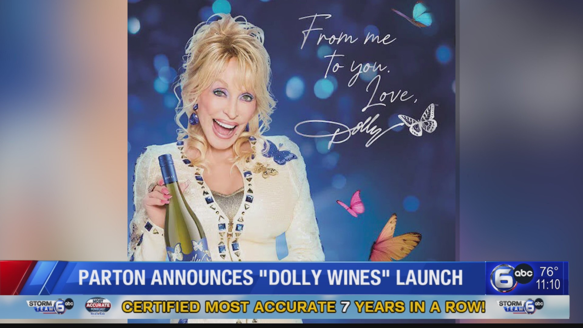 Dolly Parton announces ‘Dolly Wines” launch – WATE 6 On Your Side
